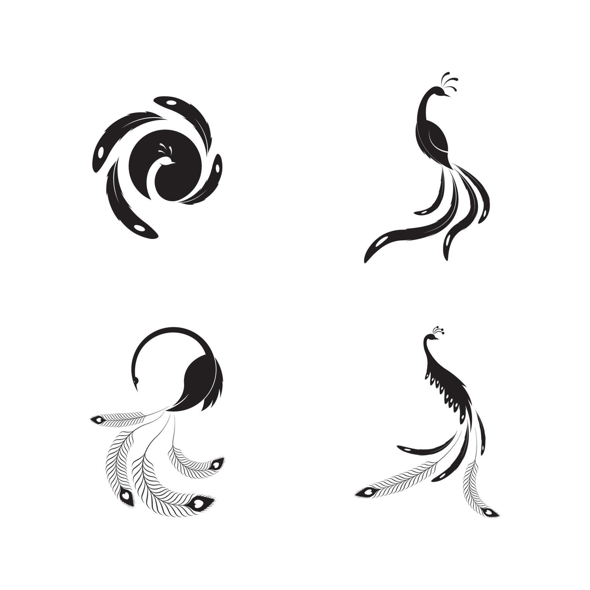 Peacock Logo Design Vector Template 6231496 Vector Art At Vecteezy
