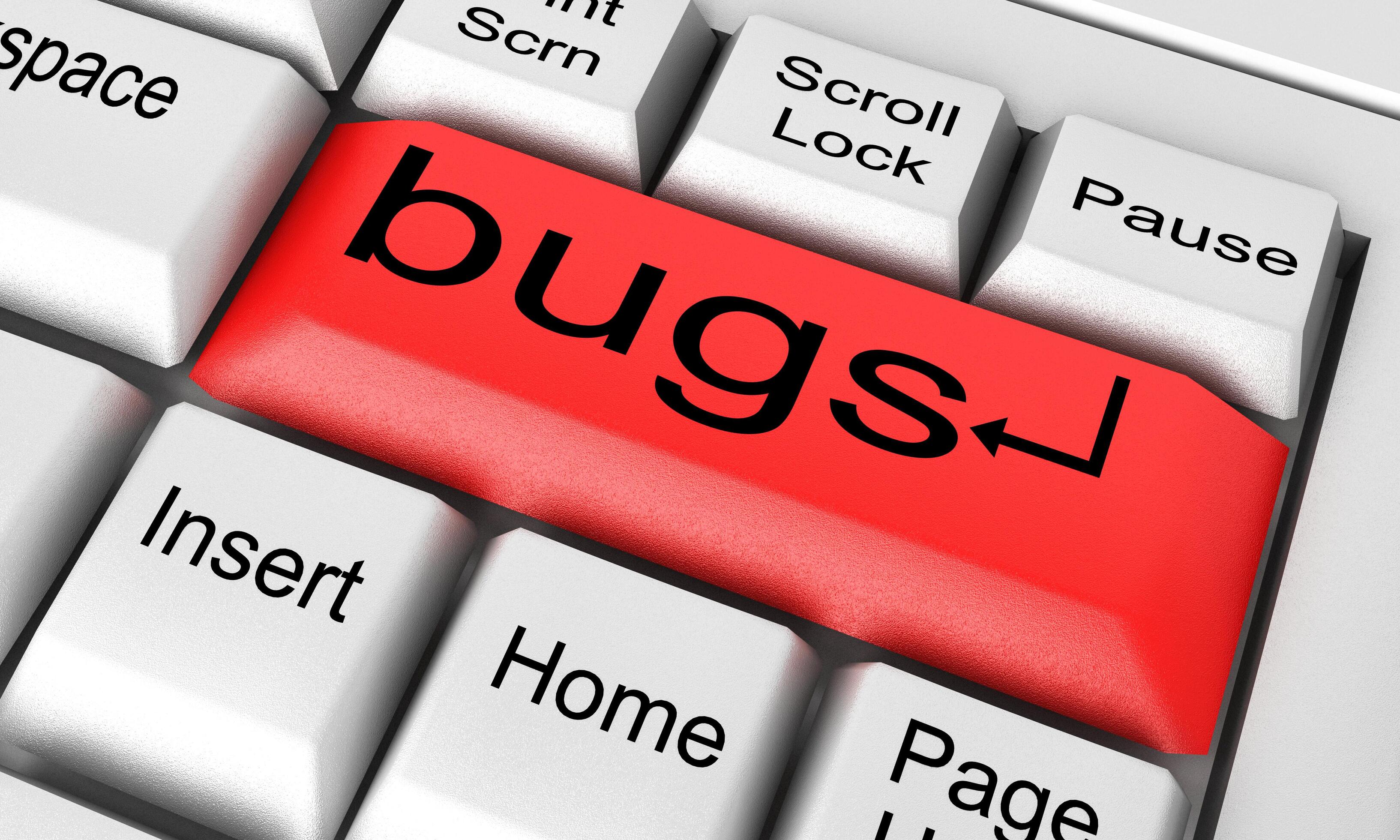 bugs word on white keyboard 6248022 Stock Photo at Vecteezy bugs word on white keyboard 6248022 Stock Photo at Vecteezy