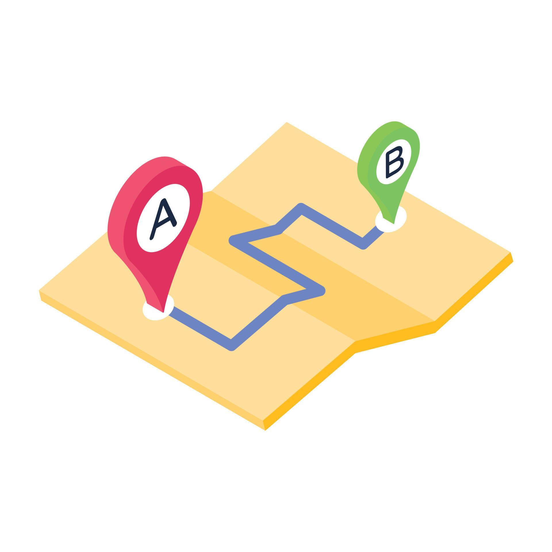 Route Map In Isometric Trendy Icon Editable Vector 6249245 Vector Art route-map-in-isometric-trendy-icon-editable-vector-6249245-vector-art