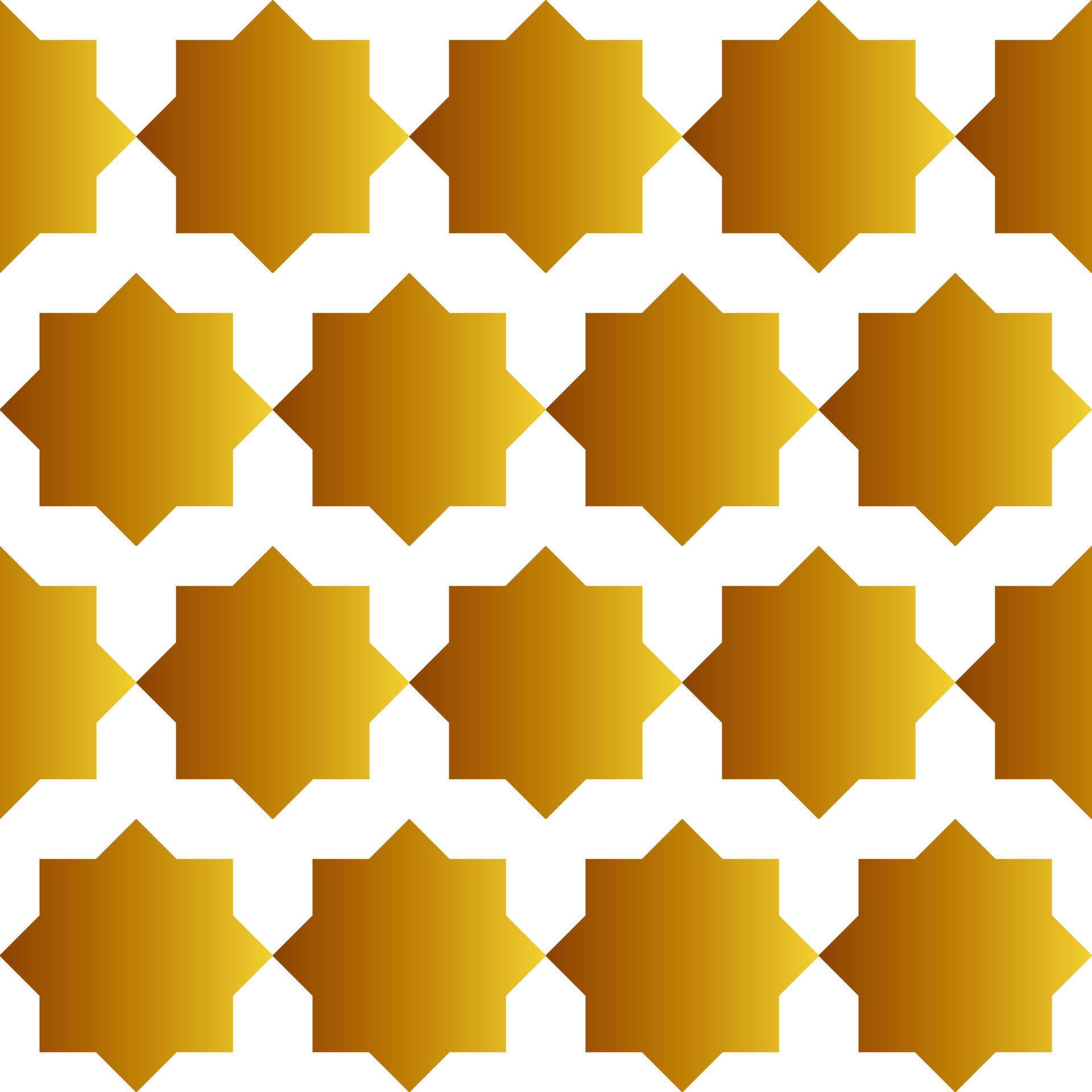 arabic seamless pattern with golden color gradient 6260705 Vector Art ...