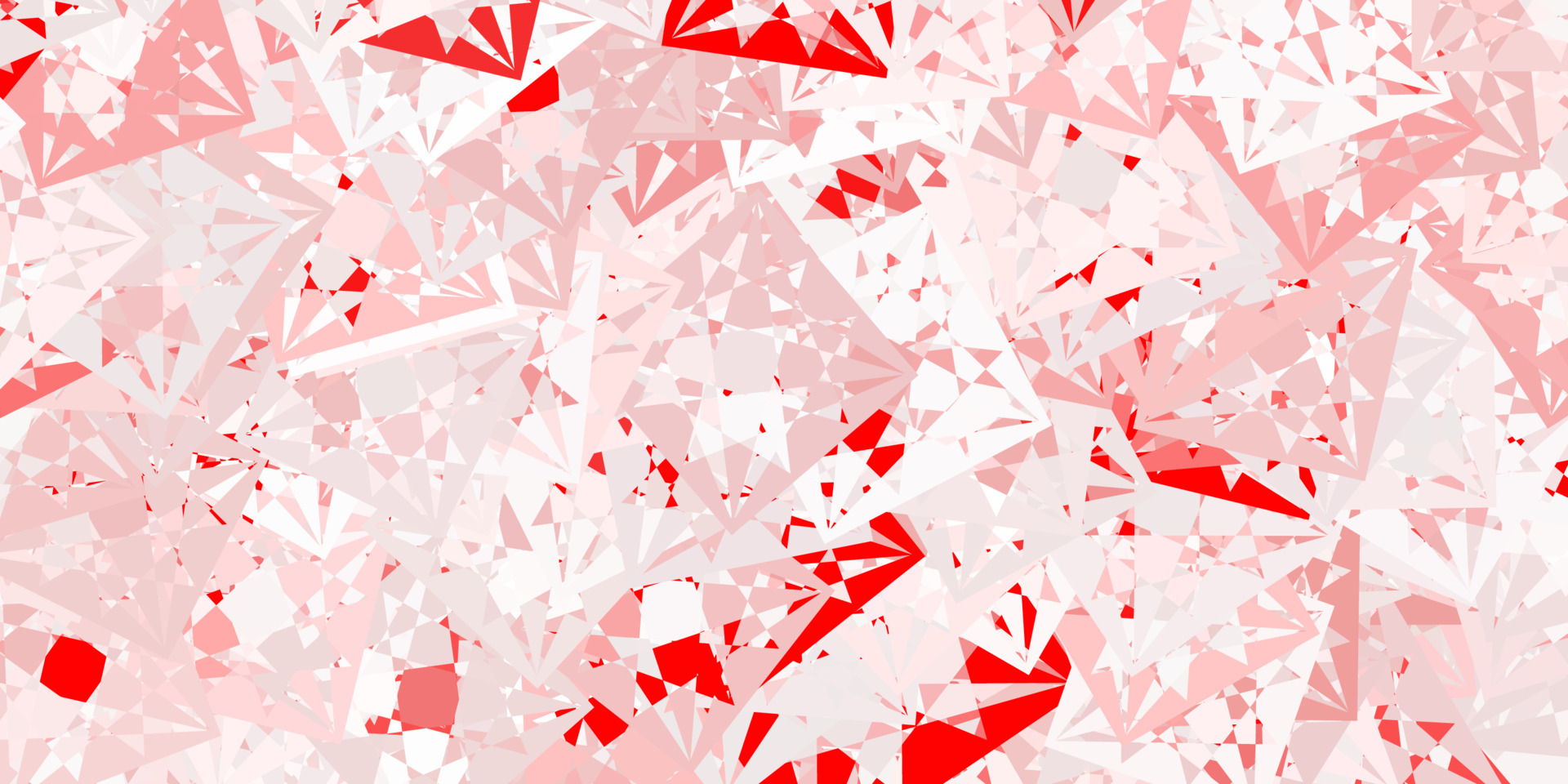 Light Red vector pattern with polygonal shapes. 6265622 Vector Art at ...