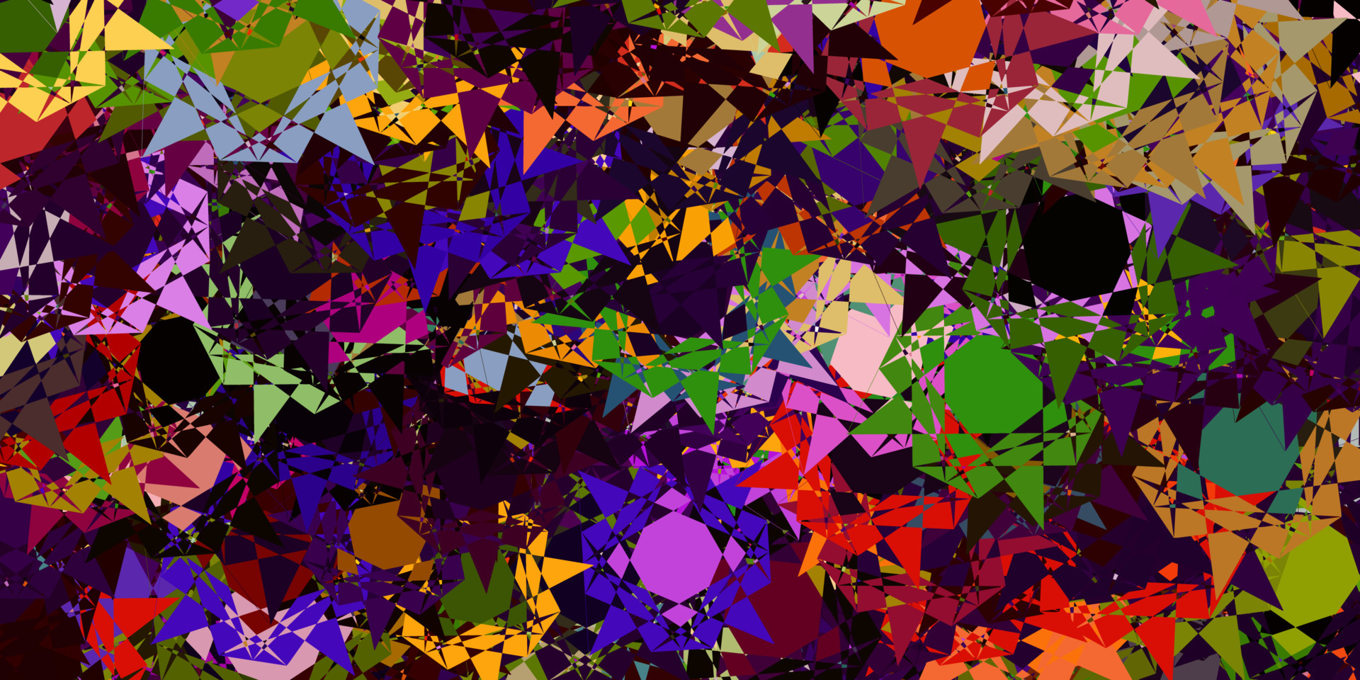 Light Multicolor Vector Layout With Triangle Forms 6266154 Vector Art