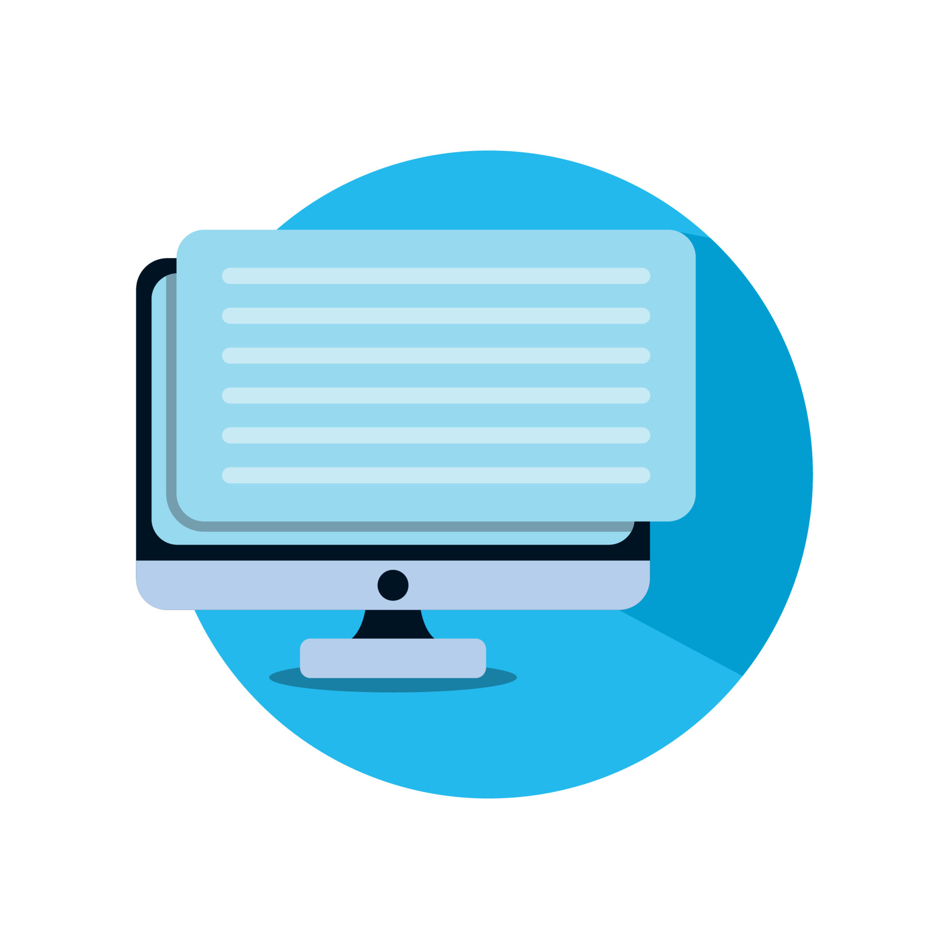 computer flat design icon template 6281820 Vector Art at Vecteezy