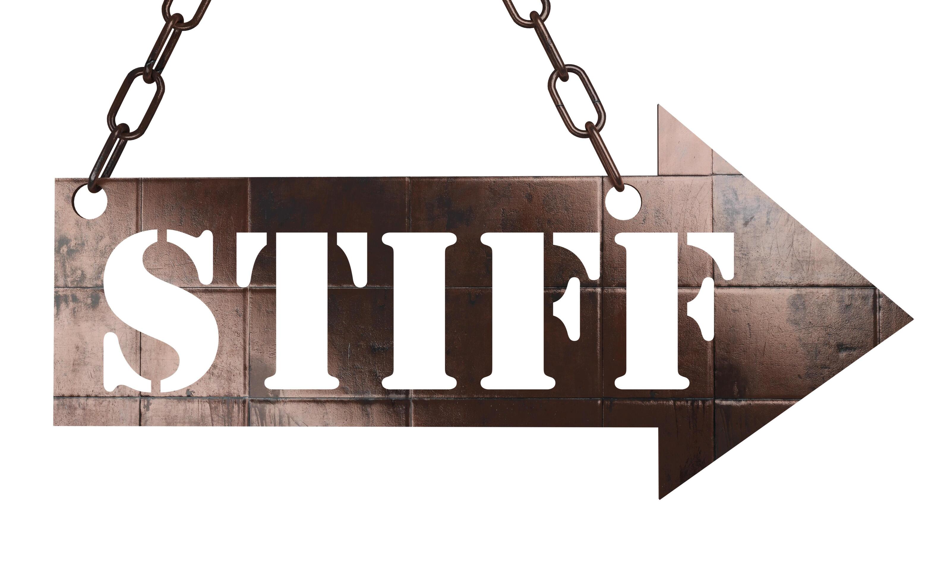 Stiff Word On Metal Pointer 6292362 Stock Photo At Vecteezy stiff-word-on-metal-pointer-6292362-stock-photo-at-vecteezy