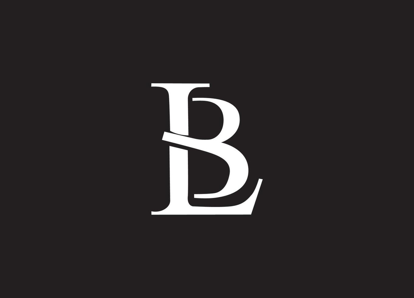 Alphabet Letters Initials Monogram Logo Lb Bl L And B 6309674 Vector Art At Vecteezy