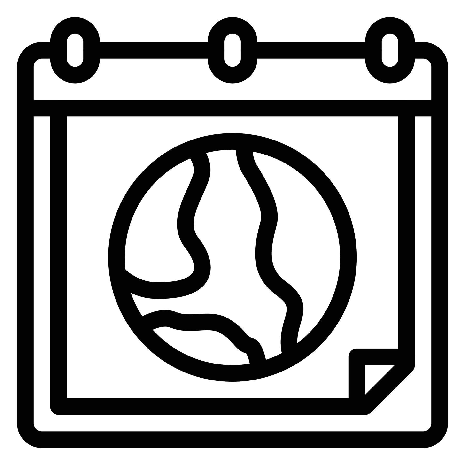 simple earth day vector icon, editable, 48 pixel 6310405 Vector Art at ...