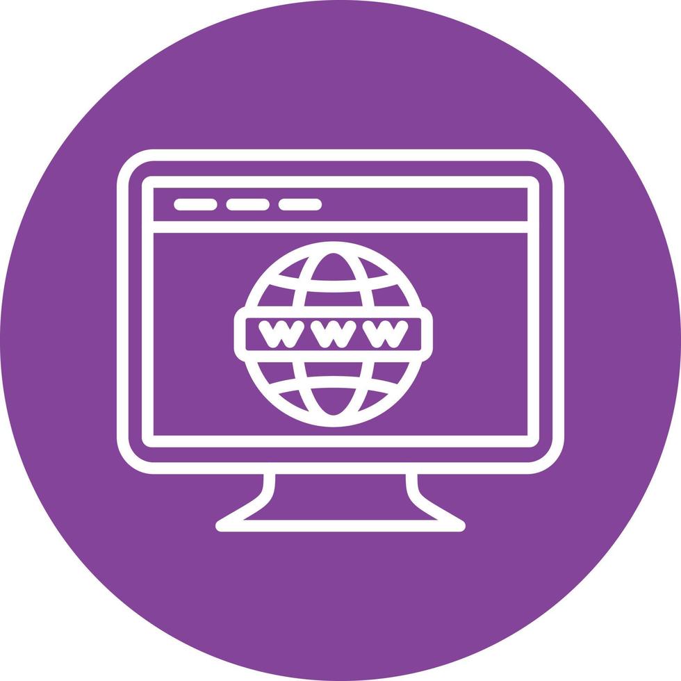 Webpage Icon Style 6313330 Vector Art at Vecteezy