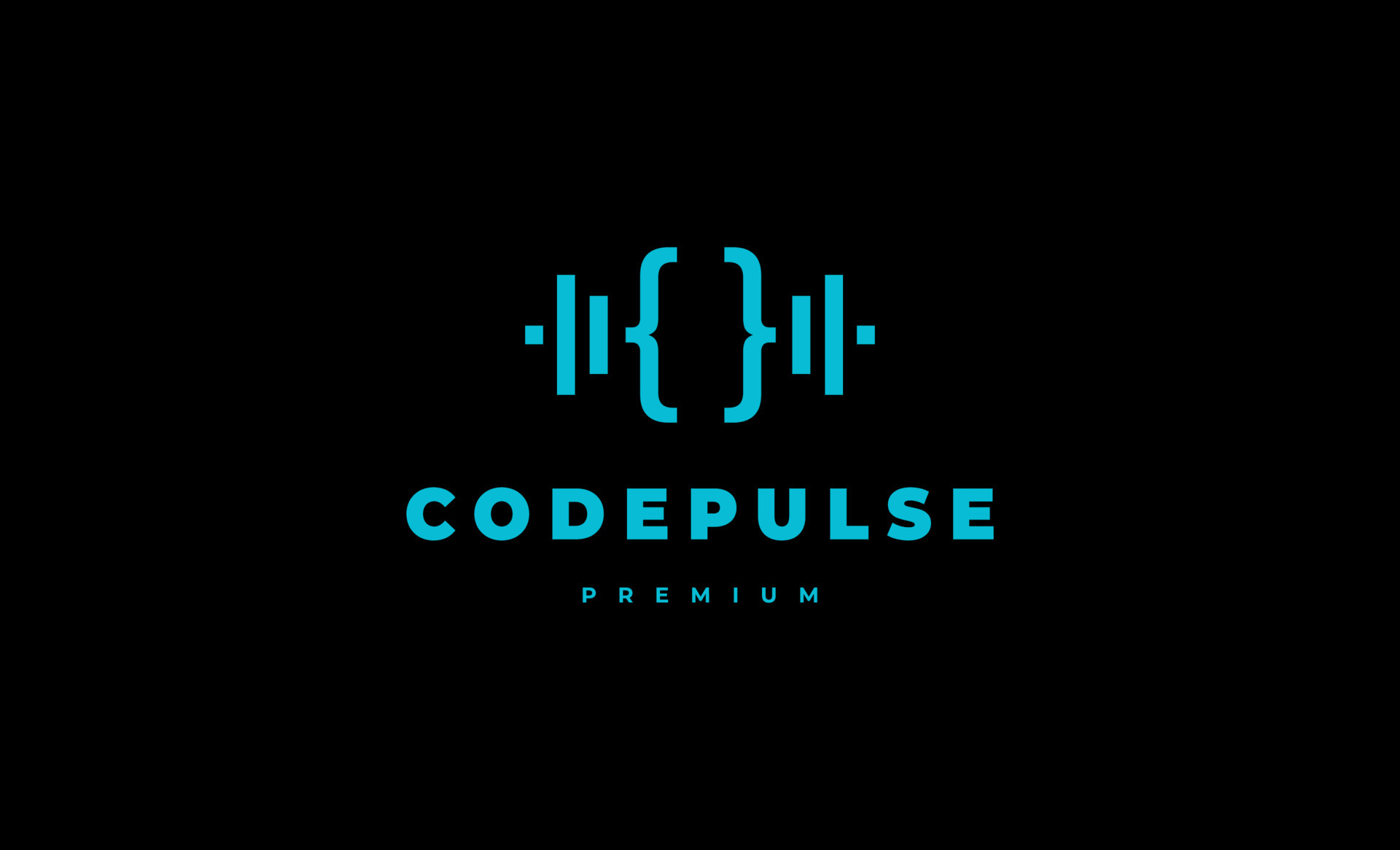 Coding Pulse Logo Design Template 6316820 Vector Art at Vecteezy