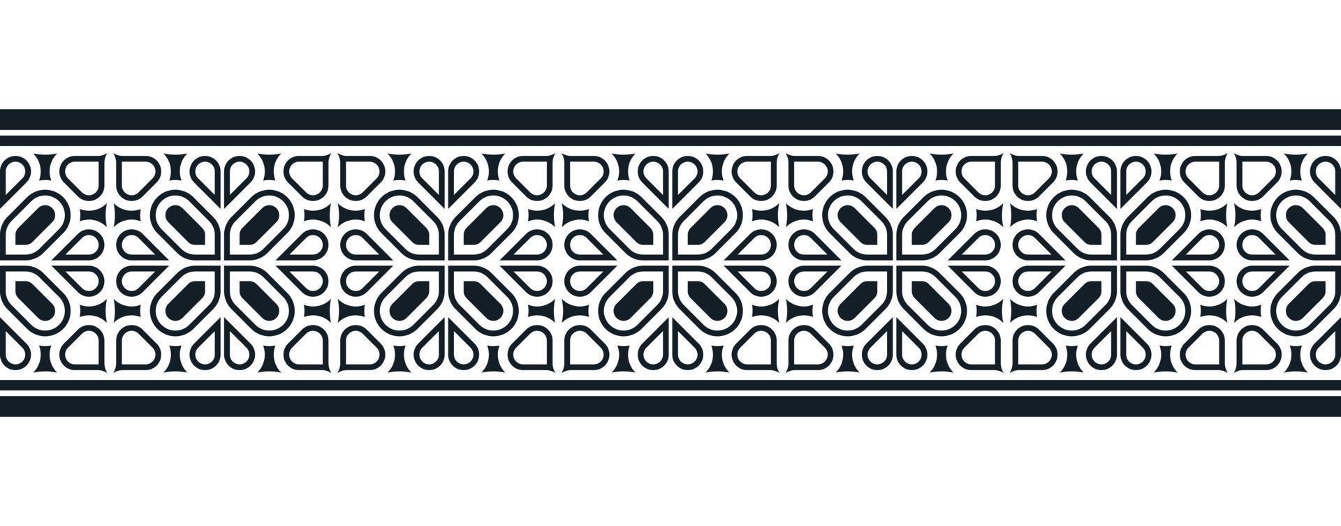 Ornament Style Ethnic Seamless Borders 6323111 Vector Art At Vecteezy