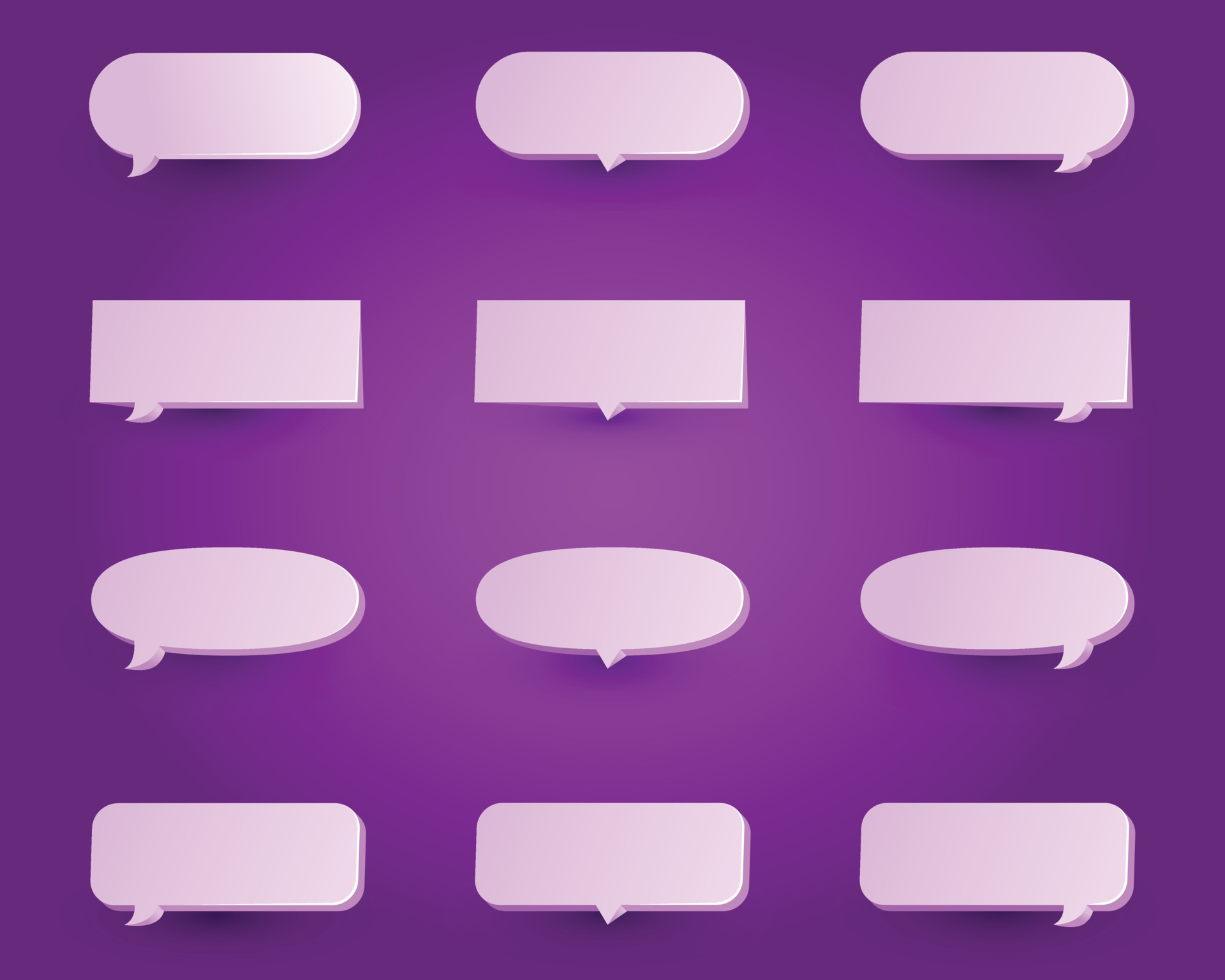 Collection of 3d purple speech bubble chat icon. 6328964 Vector Art at ... Collection of 3d purple speech bubble chat icon. 6328964 Vector Art at ...
