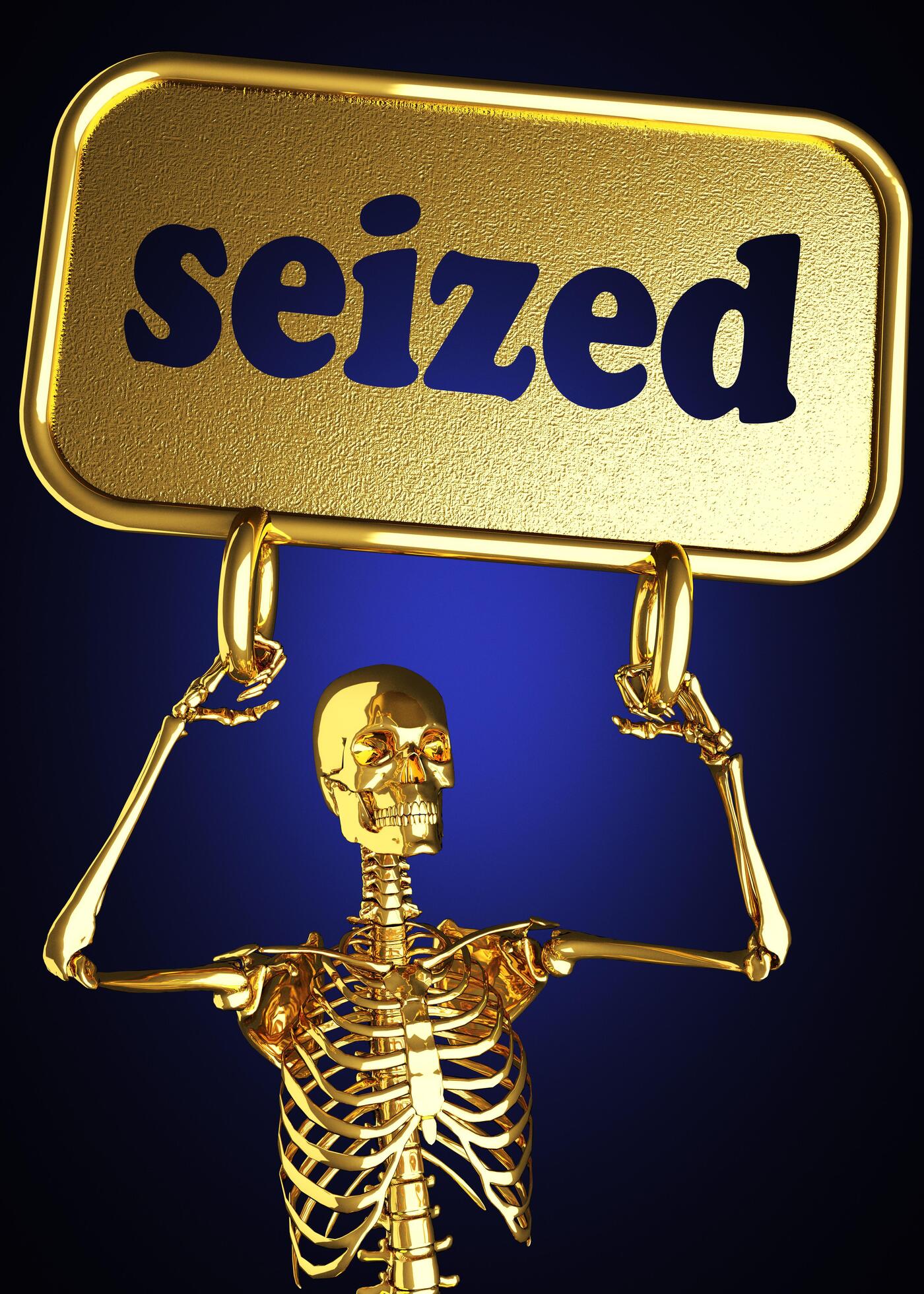 Seized Word And Golden Skeleton 6347024 Stock Photo At Vecteezy seized-word-and-golden-skeleton-6347024-stock-photo-at-vecteezy