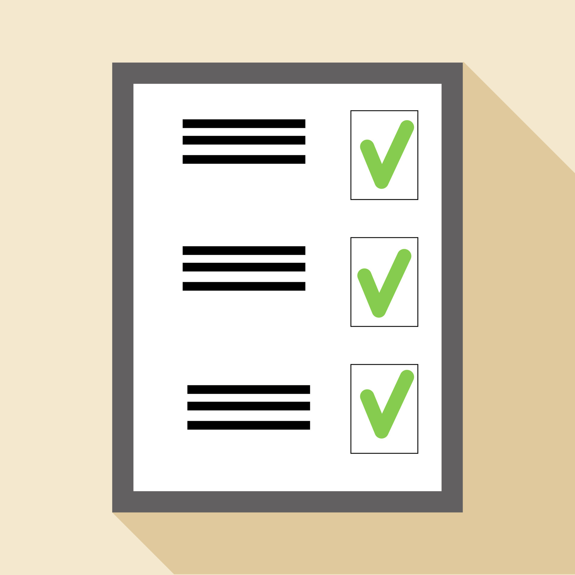 Vector Icon List Planning Document White Paper On Background With vector-icon-list-planning-document-white-paper-on-background-with