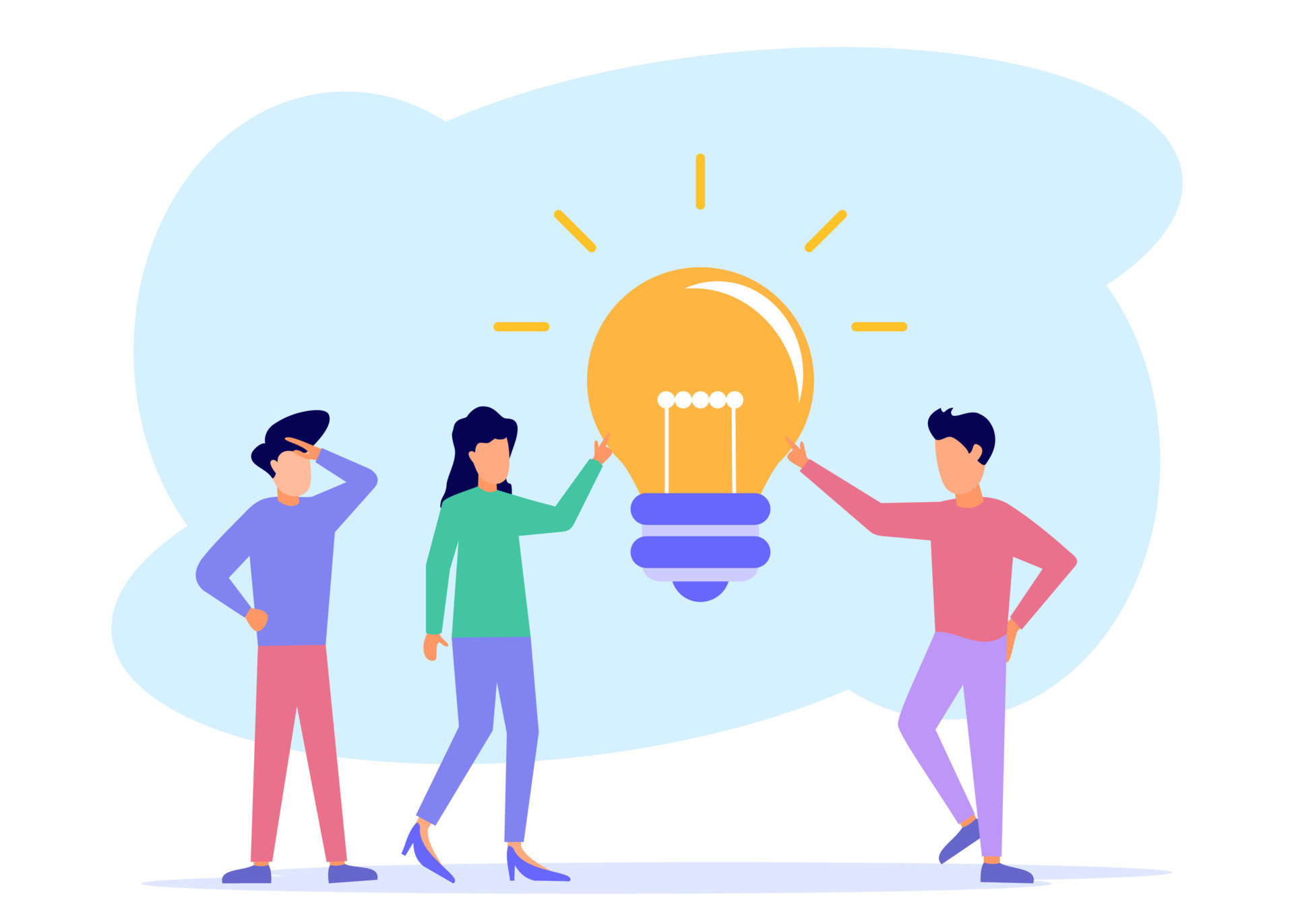 Illustration Vector Graphic Cartoon Character Of Solution 6349083 Vector Art At Vecteezy