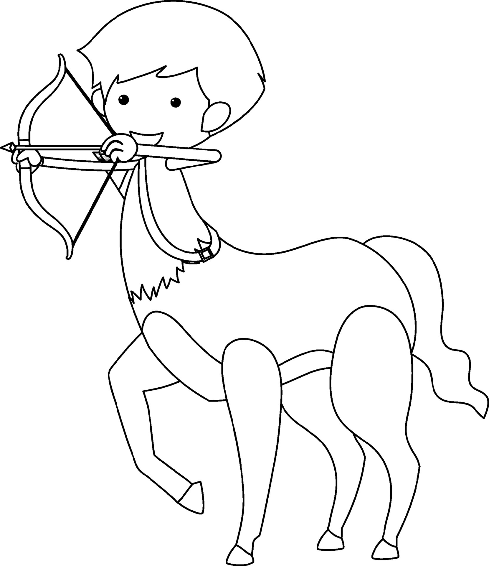 Centaur Coloring Pages