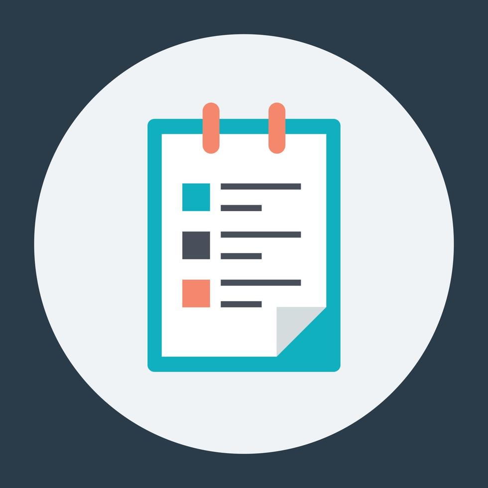 Trendy Clipboard List Concepts 6360772 Vector Art at Vecteezy