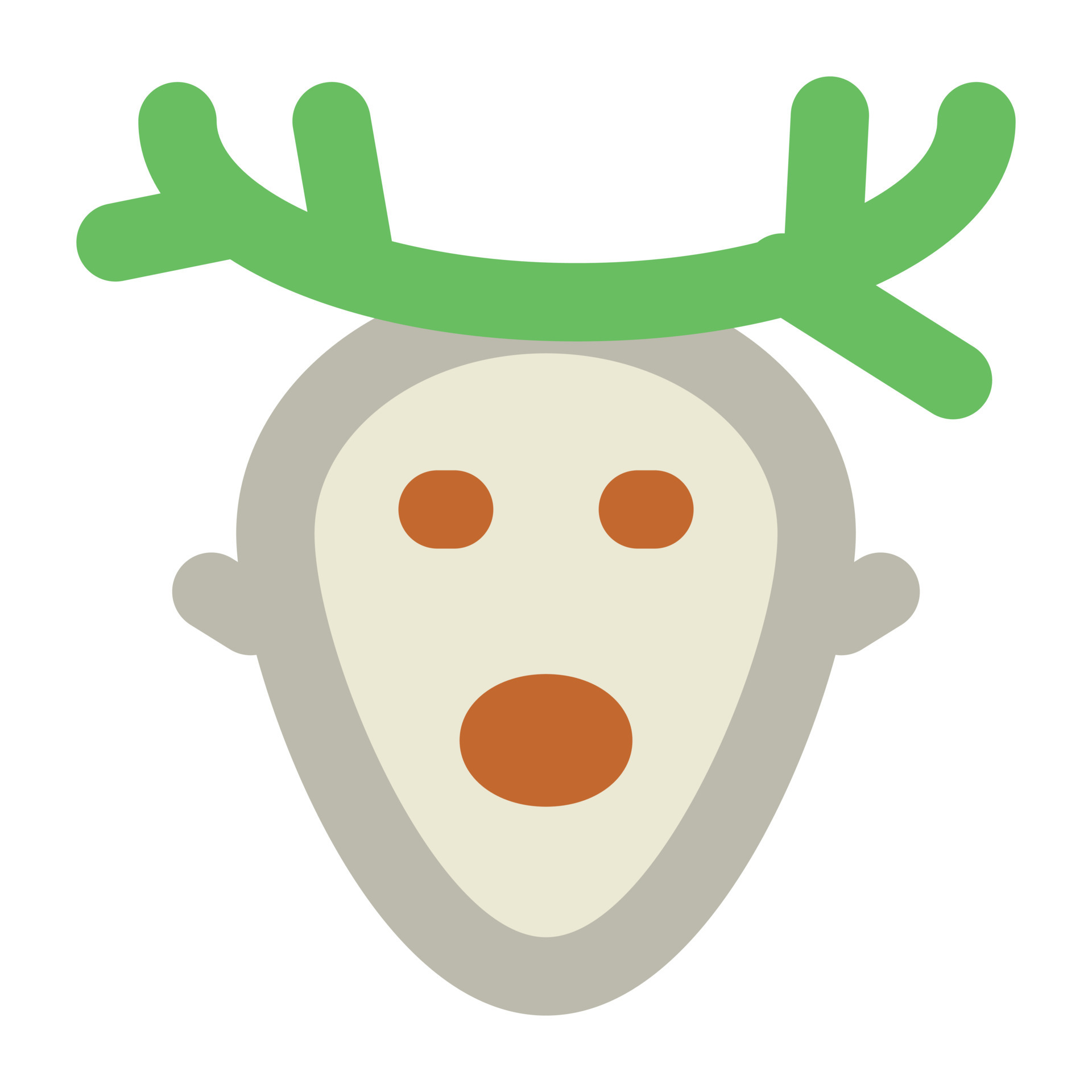 Reindeer Head Concepts 6361601 Vector Art at Vecteezy