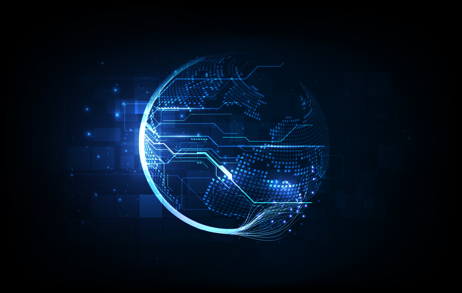 Connection Line On Networking Telecommunication Concept Background 6362882 Vector Art At Vecteezy