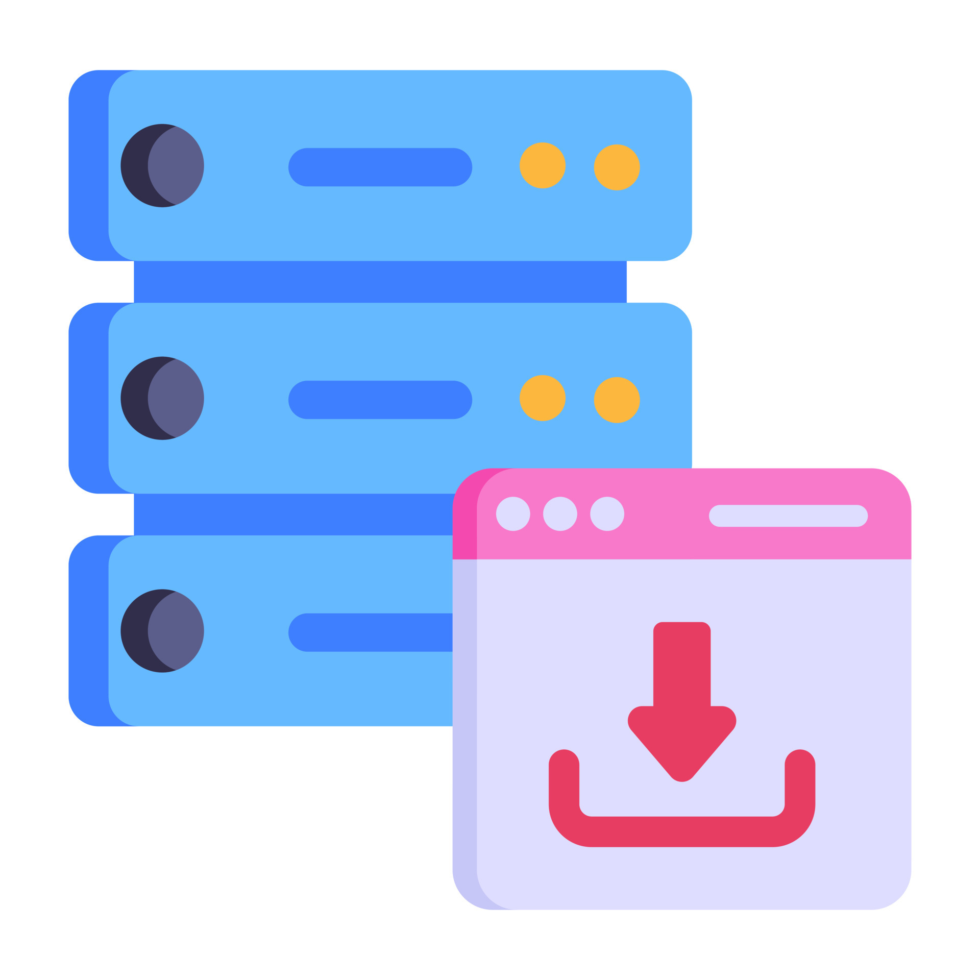 Flat icon of database setting is up for premium use 6368150 Vector Art ...