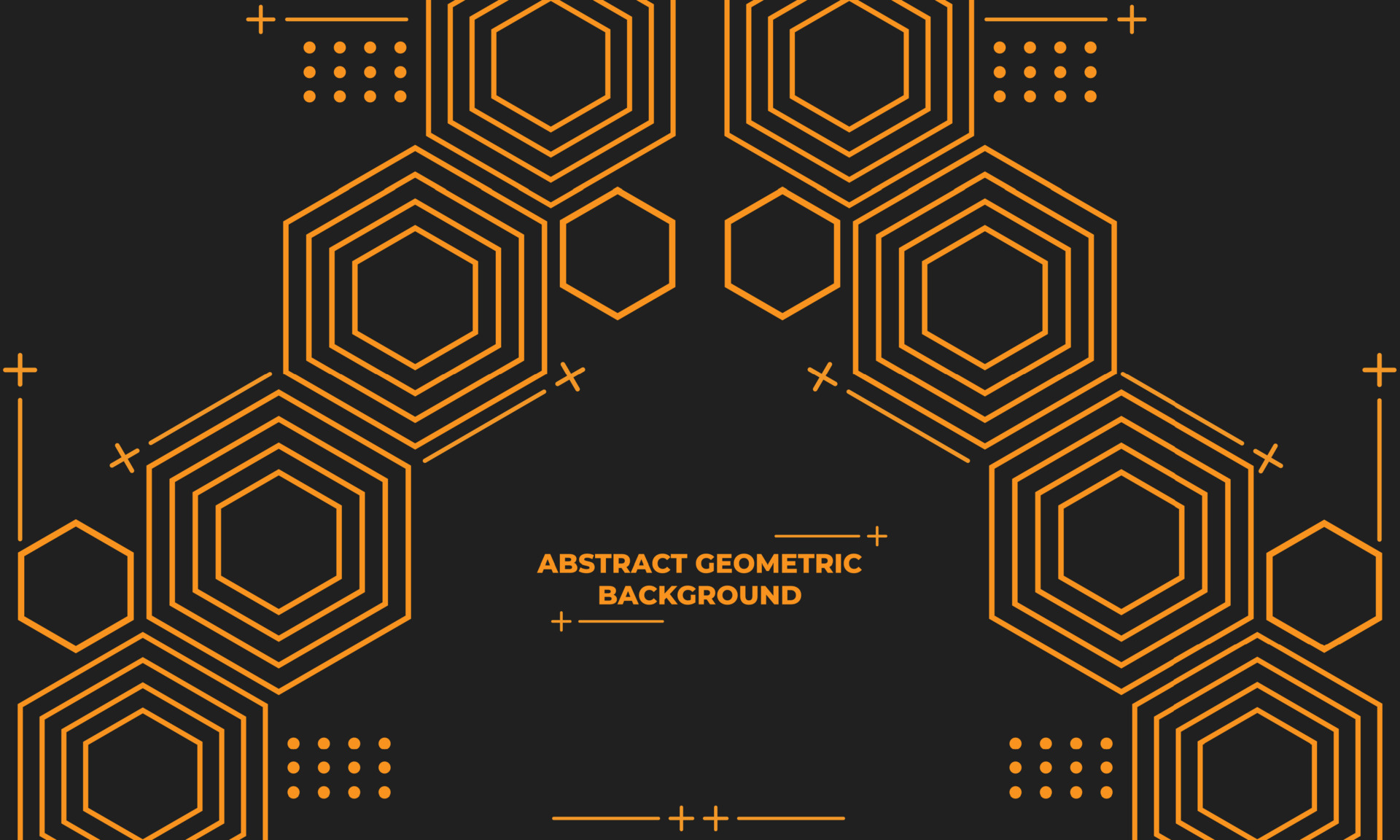 Abstract Hexagonal Geometric Background 6376003 Vector Art At Vecteezy