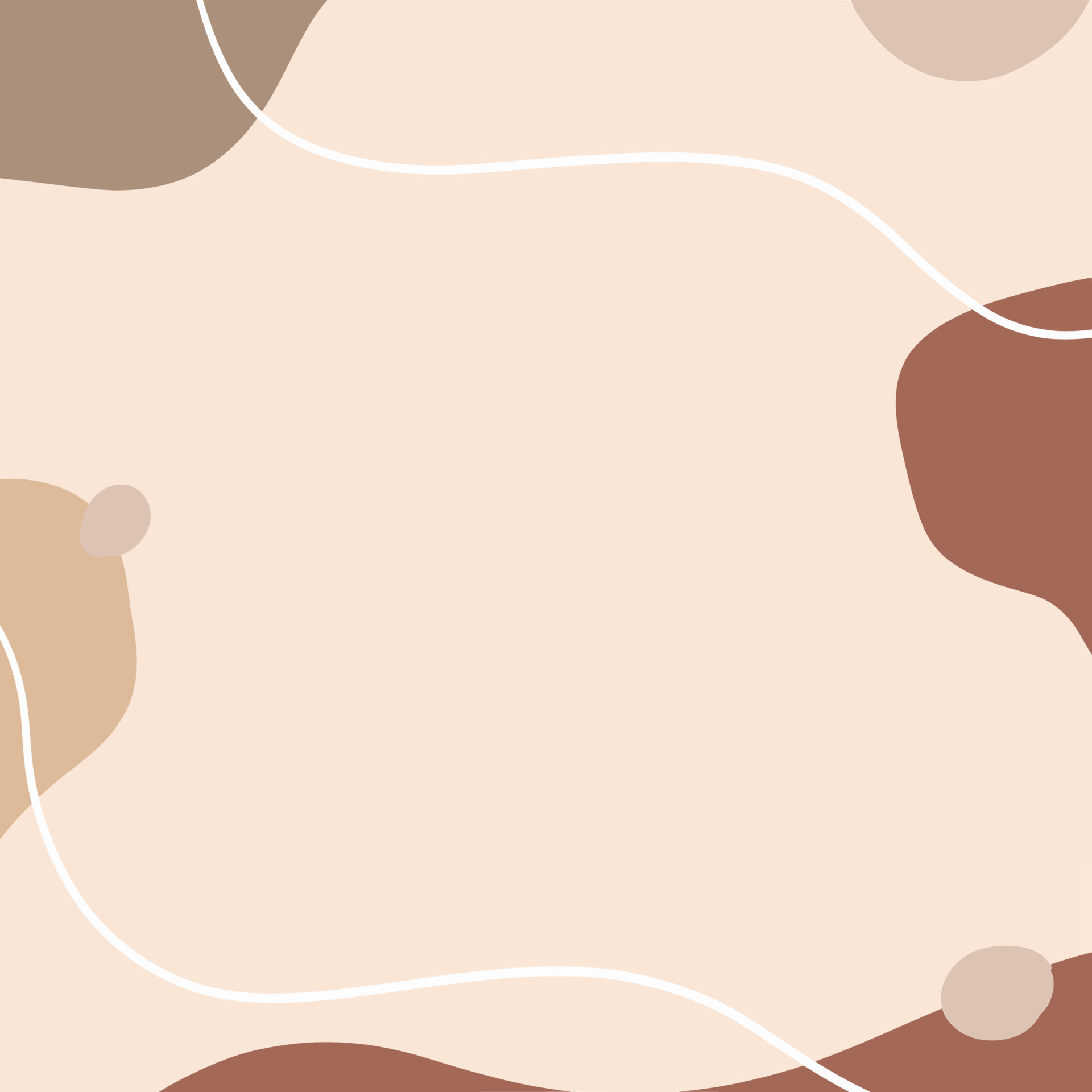 Simple Abstract Brown Aesthetic Pattern Background 6377739 Vector Art ...