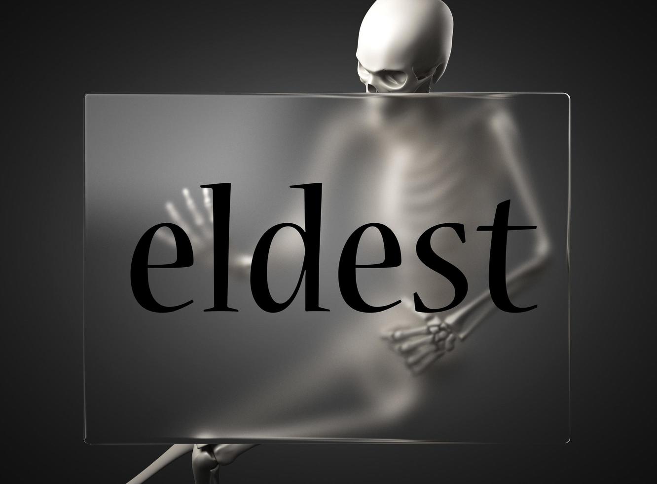Eldest Word On Glass And Skeleton 6393161 Stock Photo At Vecteezy eldest-word-on-glass-and-skeleton-6393161-stock-photo-at-vecteezy