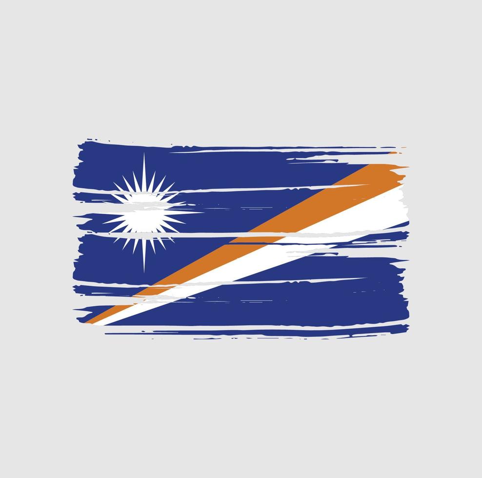 Marshall Islands Flag Brush Strokes 6395477 Vector Art at Vecteezy