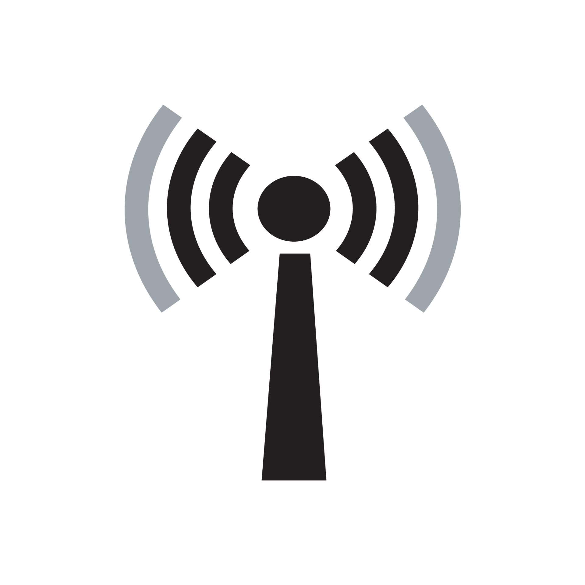 iconos de señal. señal de red o icono de Internet. iconos de tecnología ... iconos de señal. señal de red o icono de Internet. iconos de tecnología ...