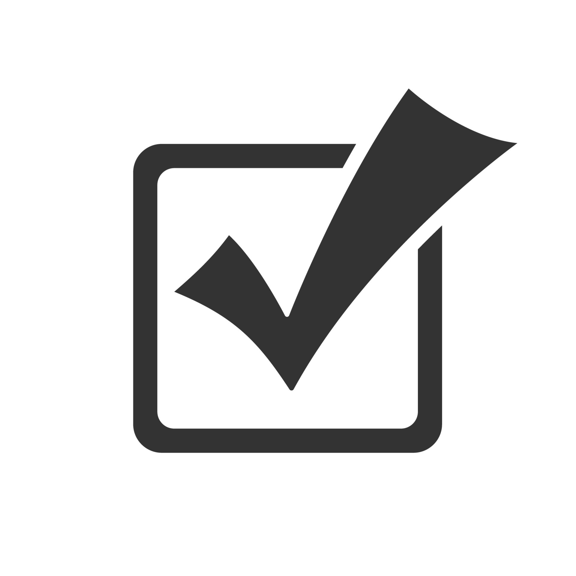 Checkbox in flat style isolated on white background 6401176 Vector Art ...