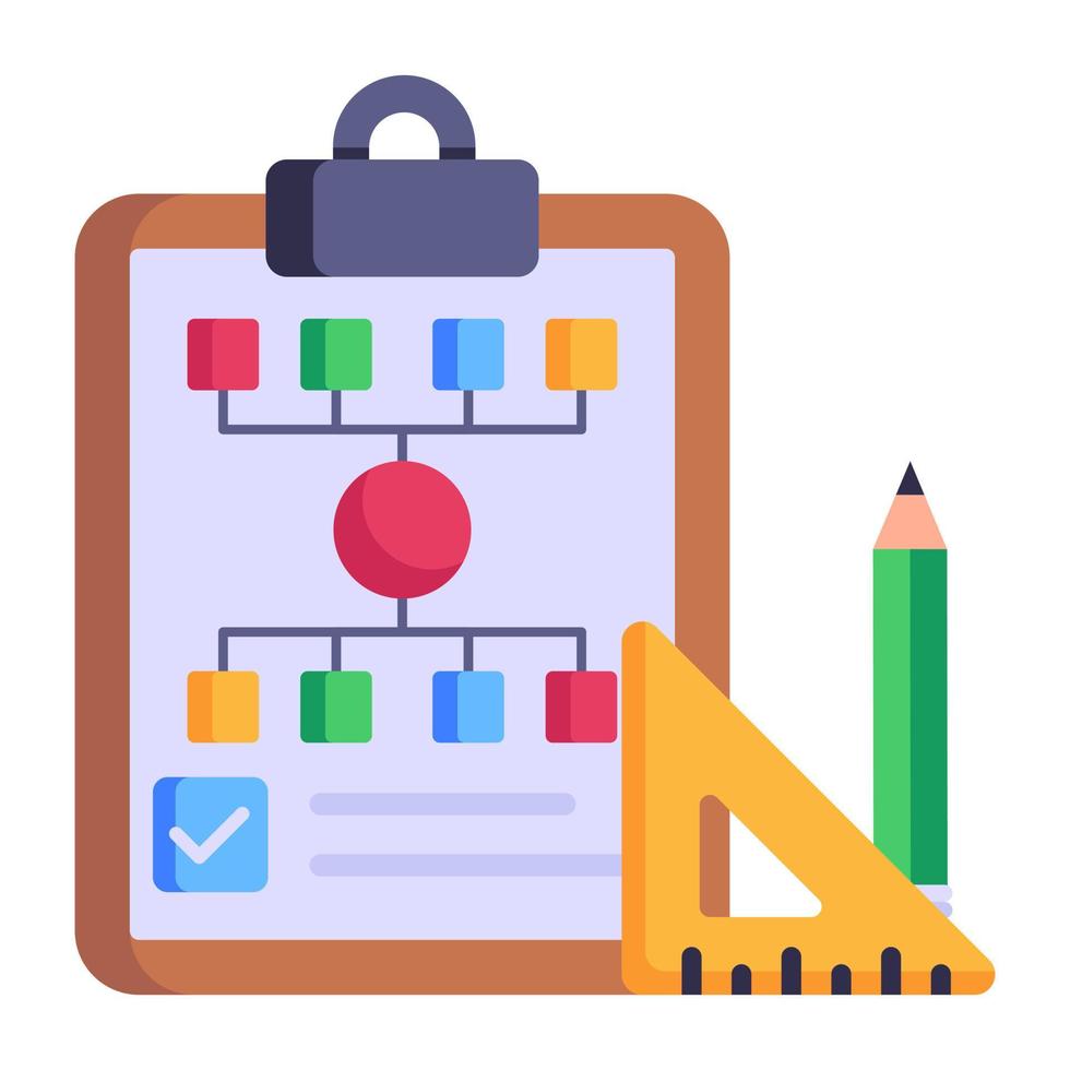 Premium flat style icon of drafting process 6403541 Vector Art at Vecteezy