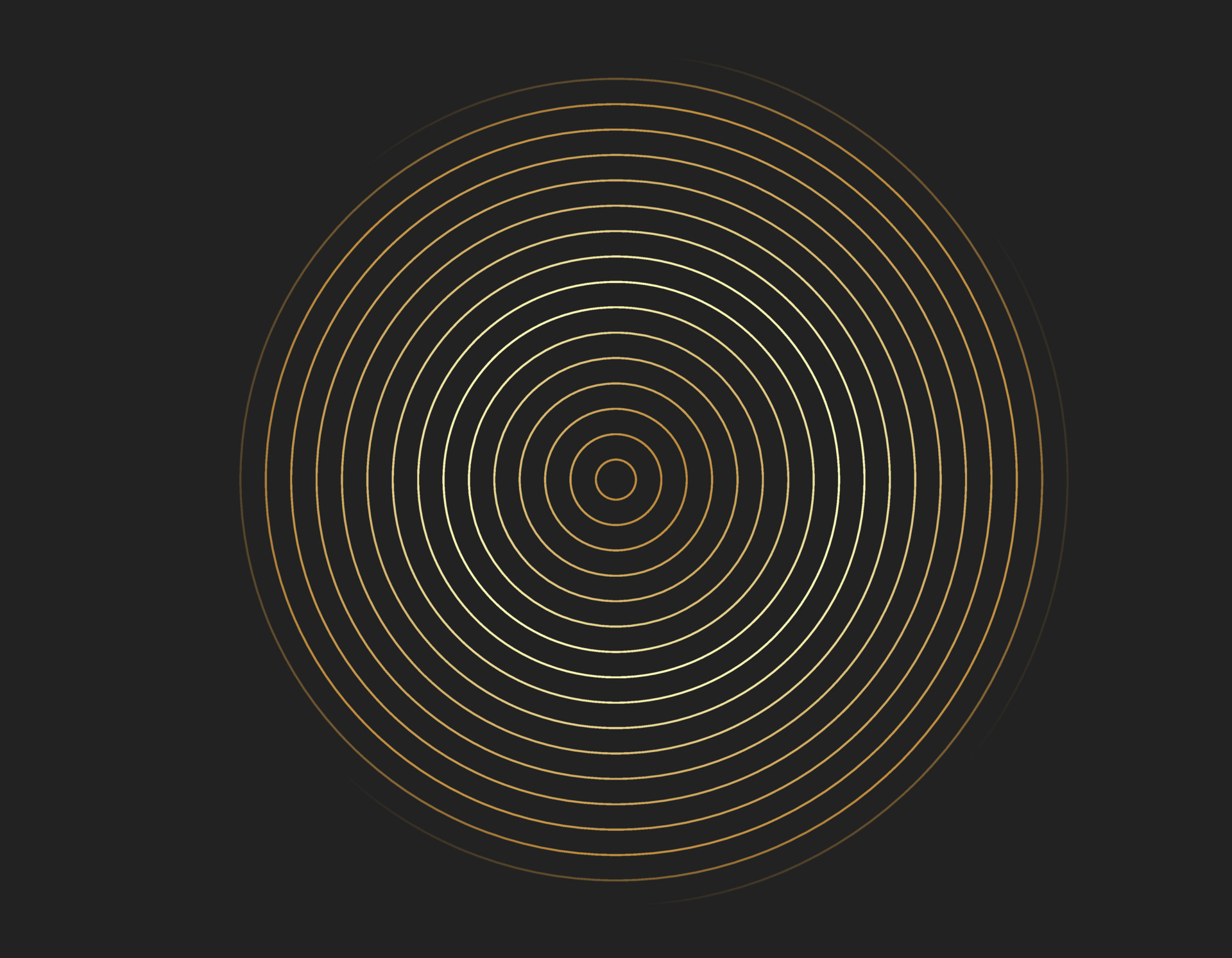 Circle Line Gold Color Background Abstract Round Pattern Vector Illustration 6414258 Vector