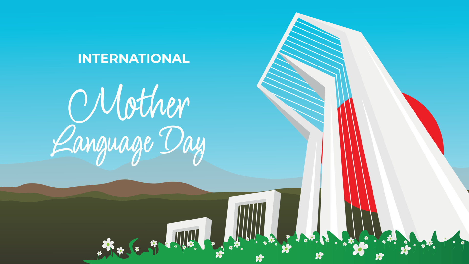 21 February International Mother Language Day Social Media Post Design
