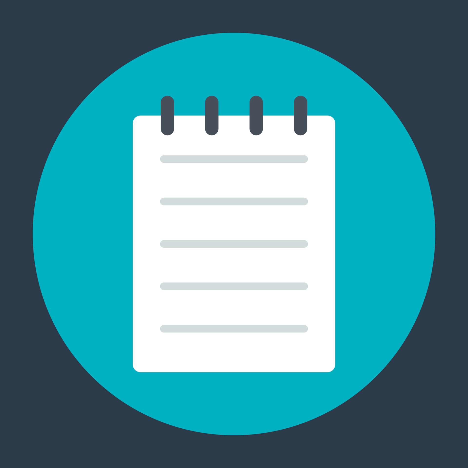 Trendy Notepad Concepts 6424100 Vector Art At Vecteezy