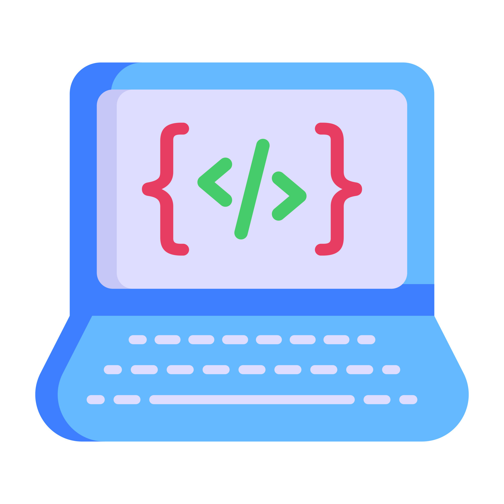 A coding document icon in flat style vector 6430543 Vector Art at Vecteezy