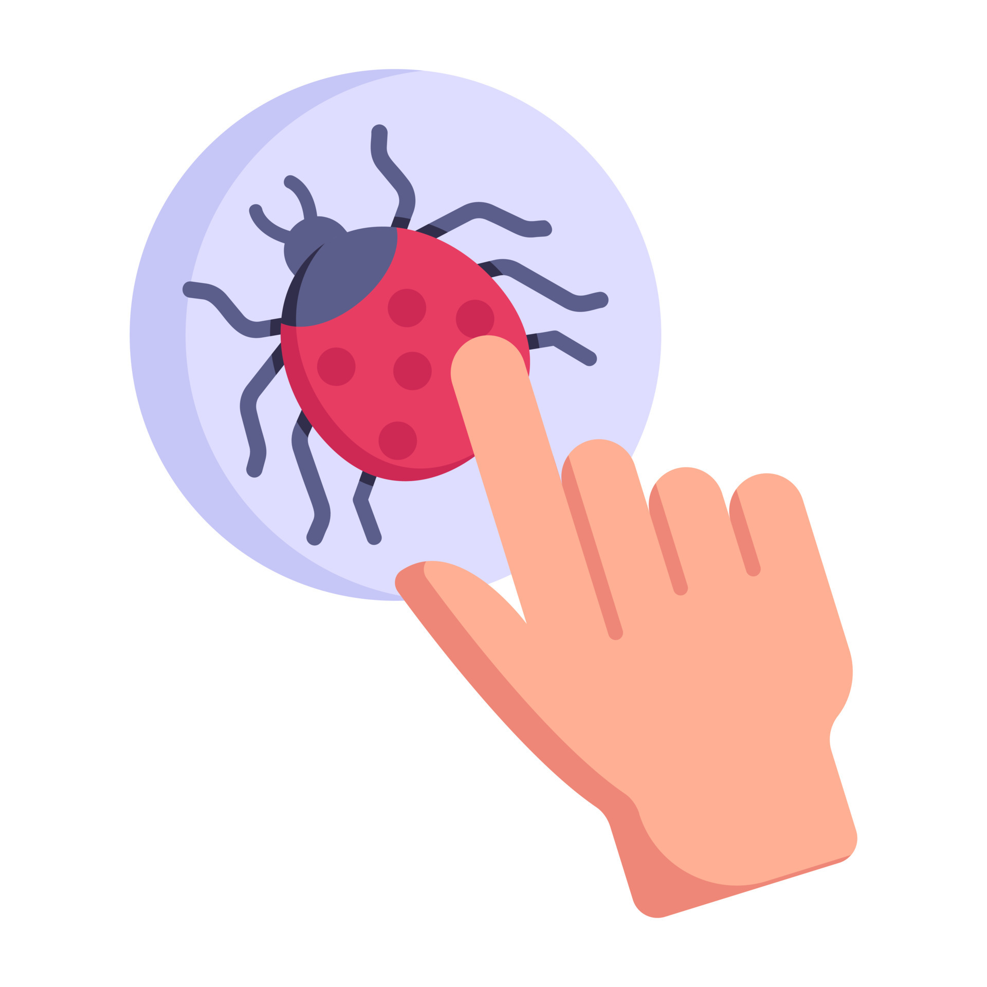 A flat icon of debugging in modern design 6431520 Vector Art at Vecteezy