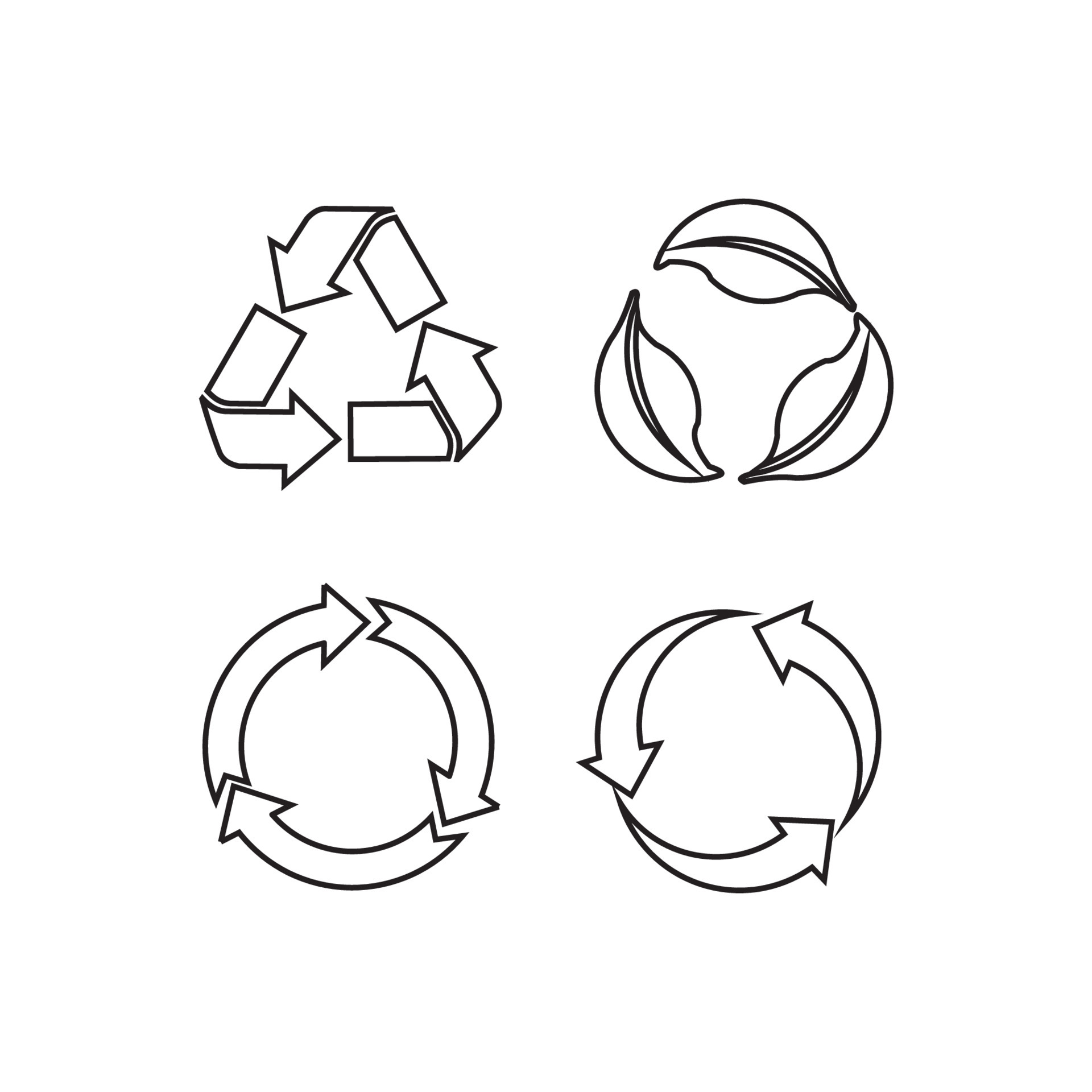 Recycle Symbol Vector