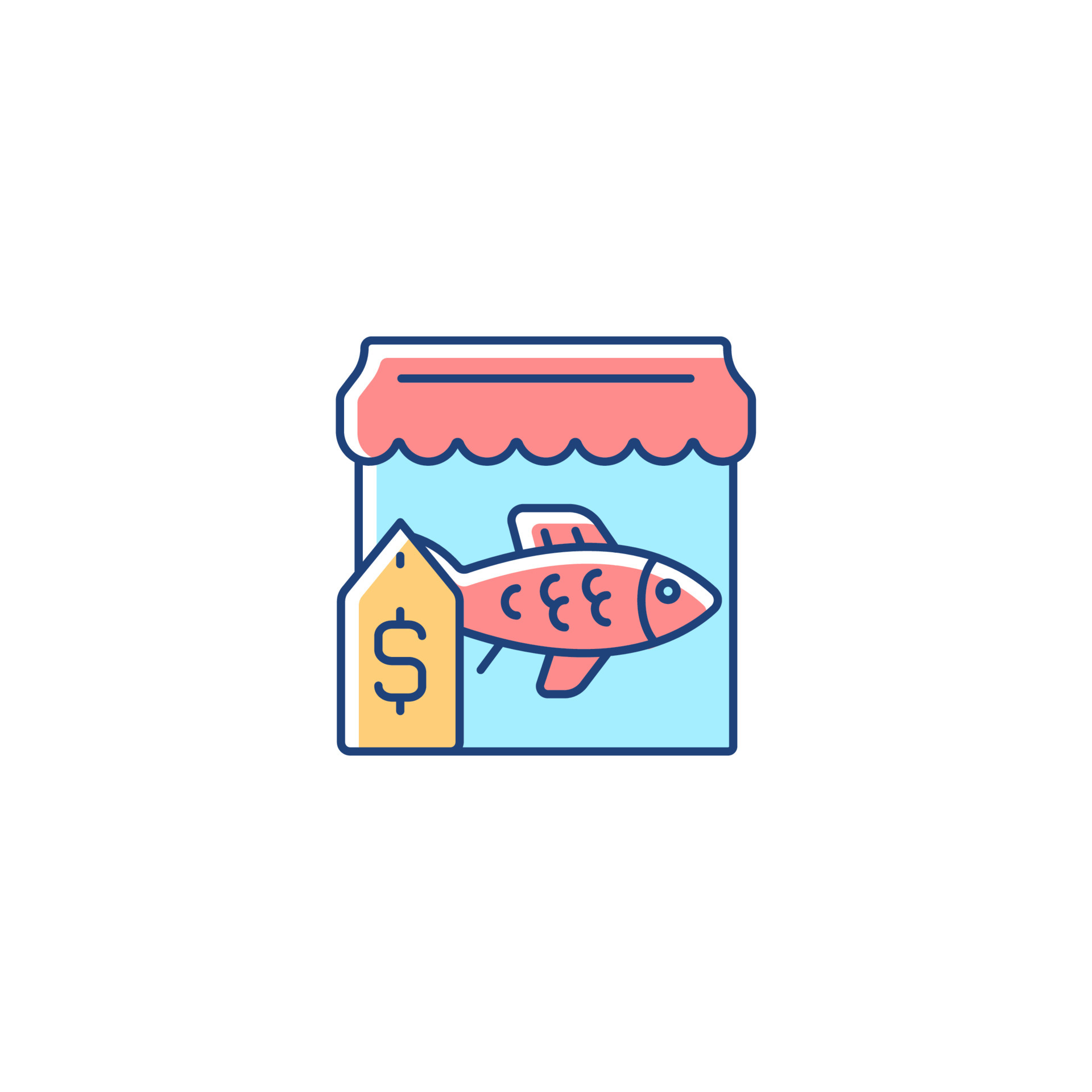Supply And Demand Clipart Fish