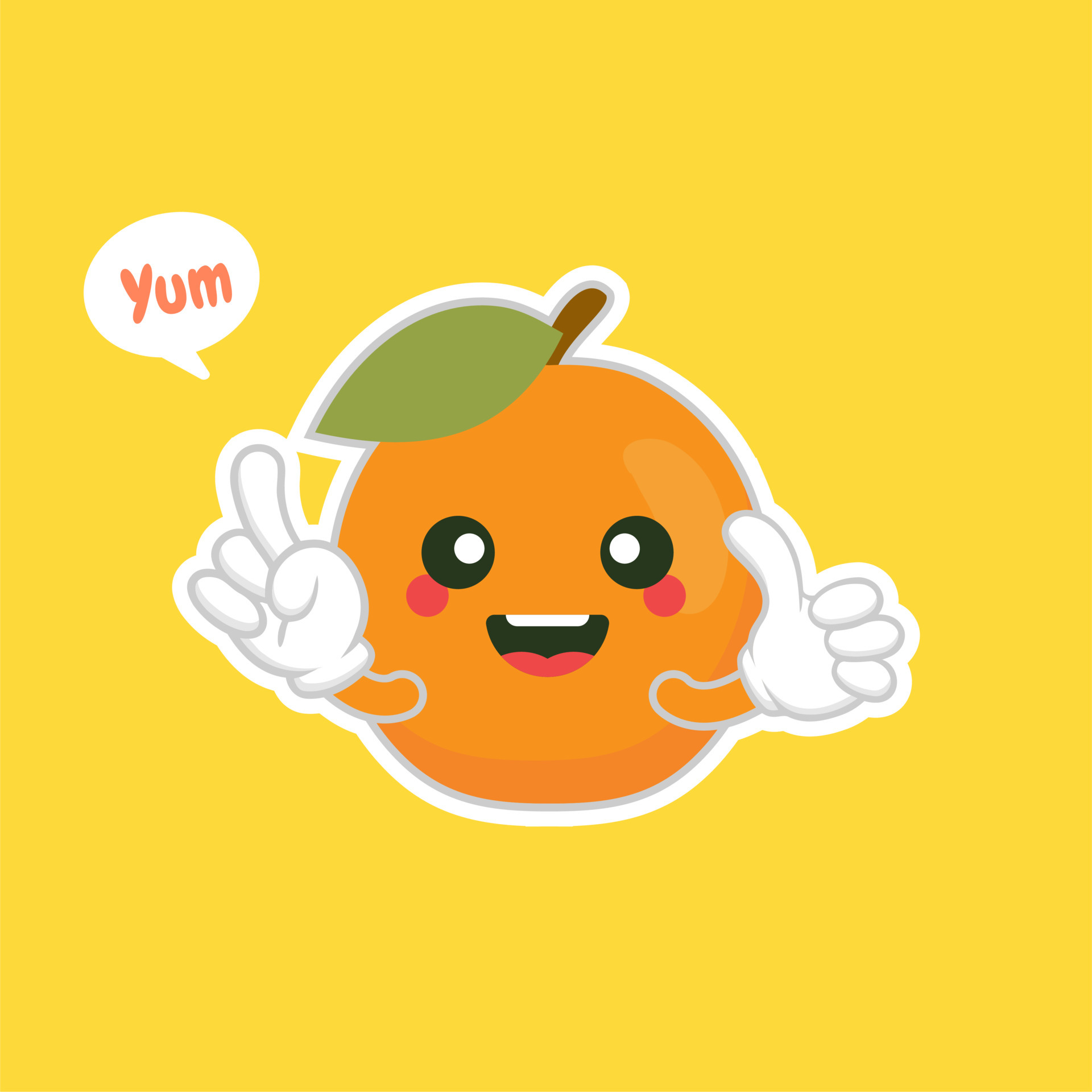 Cute Fruit Vector Art, Icons, and Graphics for Free Download