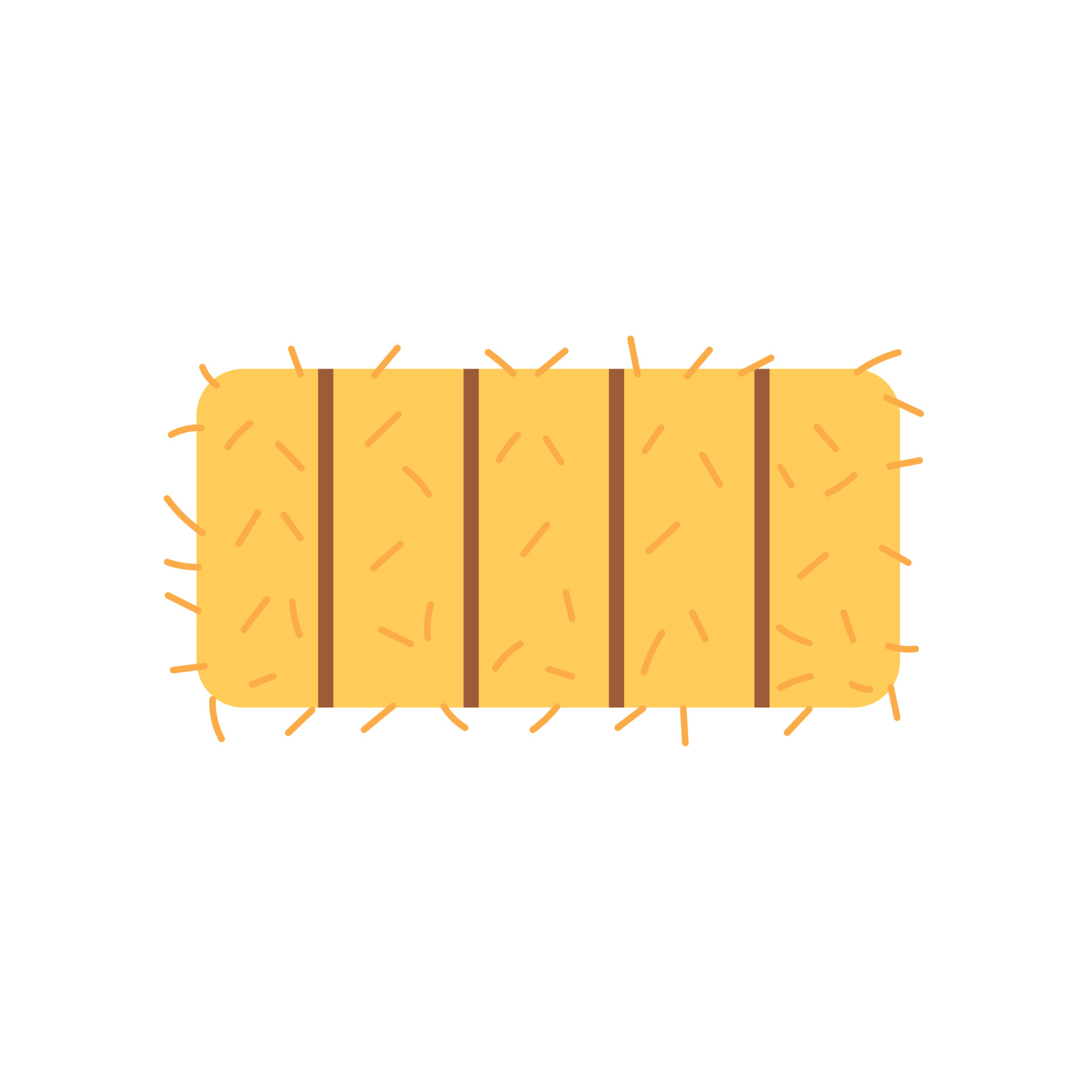 Rectangular yellow haystack 6477529 Vector Art at Vecteezy