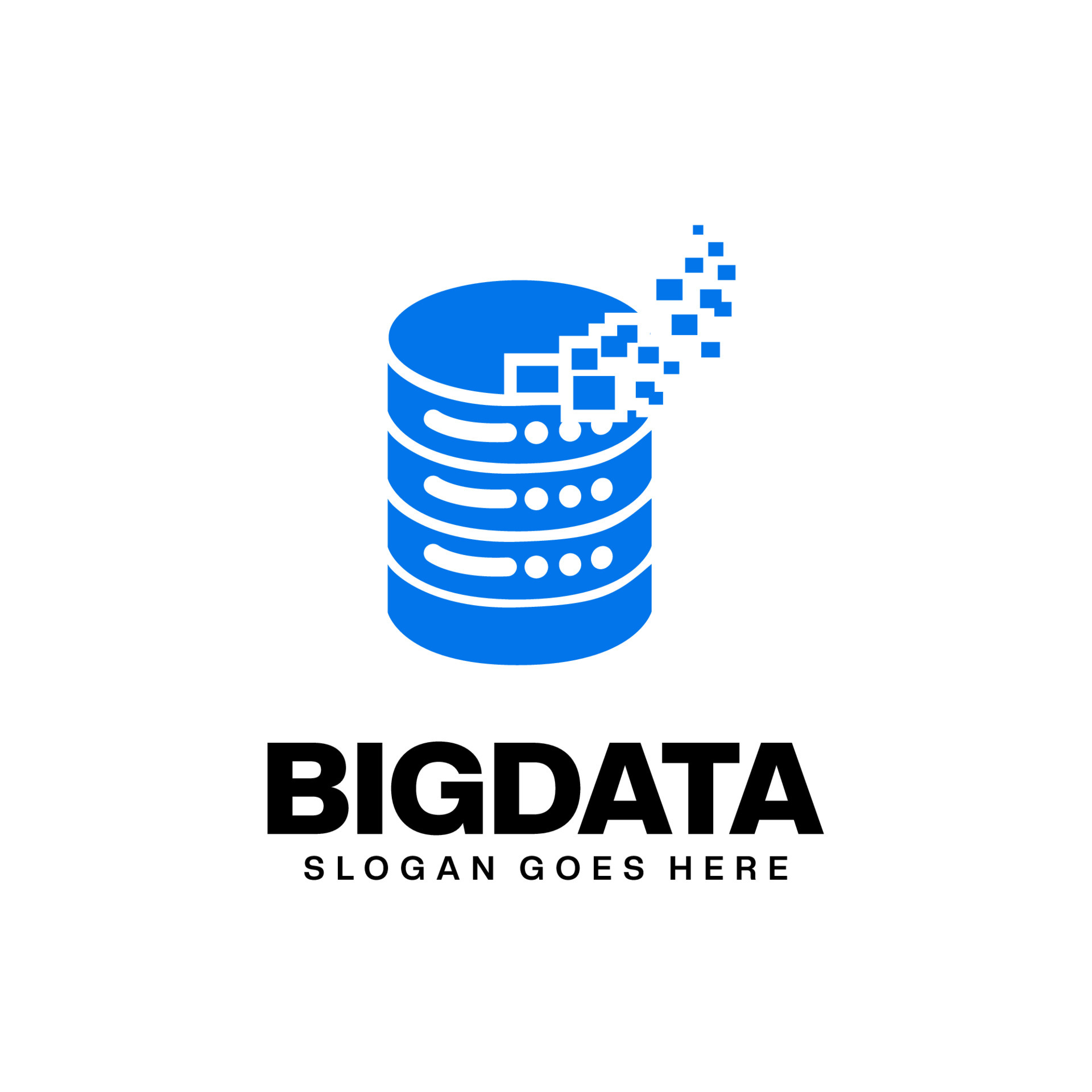 Server logo design template. Big data logo concept. Data Center symbol ... Server logo design template. Big data logo concept. Data Center symbol ...