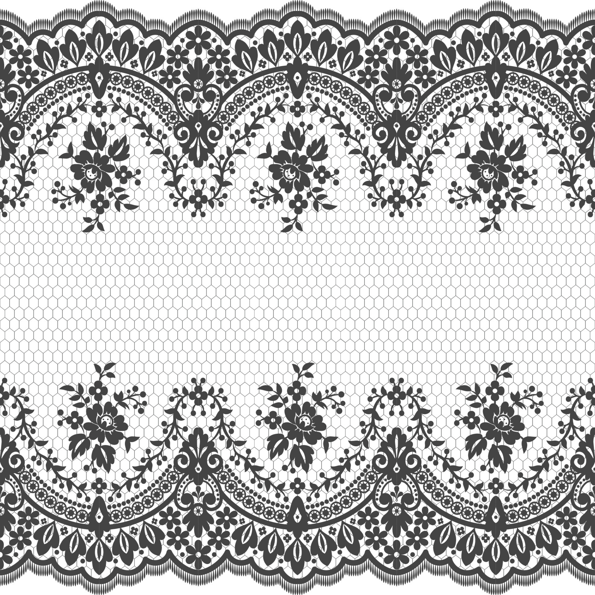 Floral Lace Texture