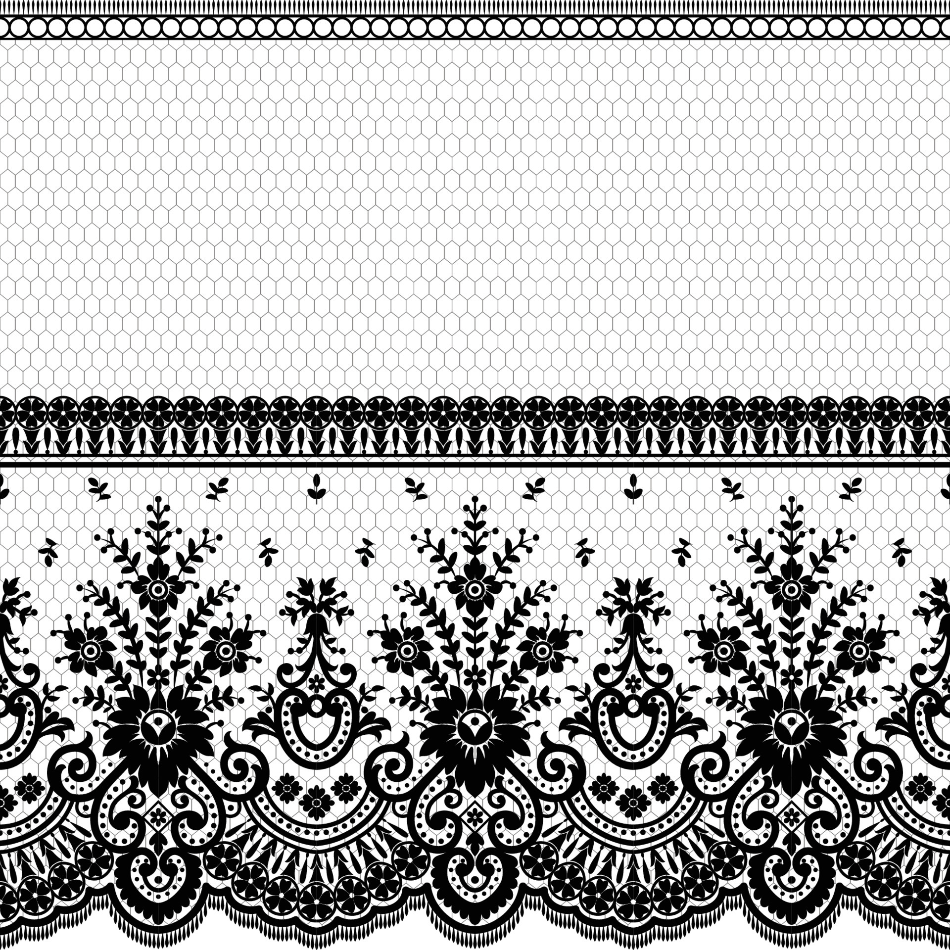 Abstract seamless lace pattern with flowers 6487855 Vector Art at Vecteezy