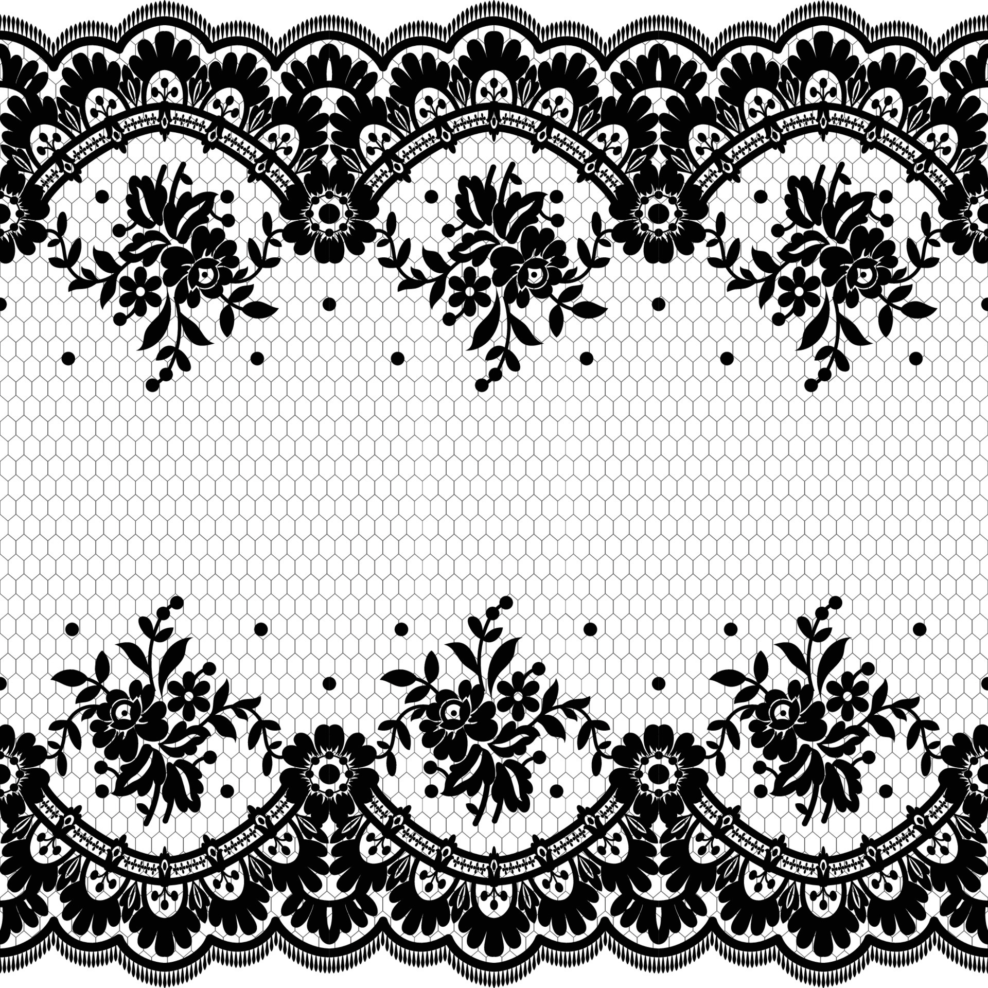 Abstract seamless lace pattern with flowers 6487867 Vector Art at Vecteezy