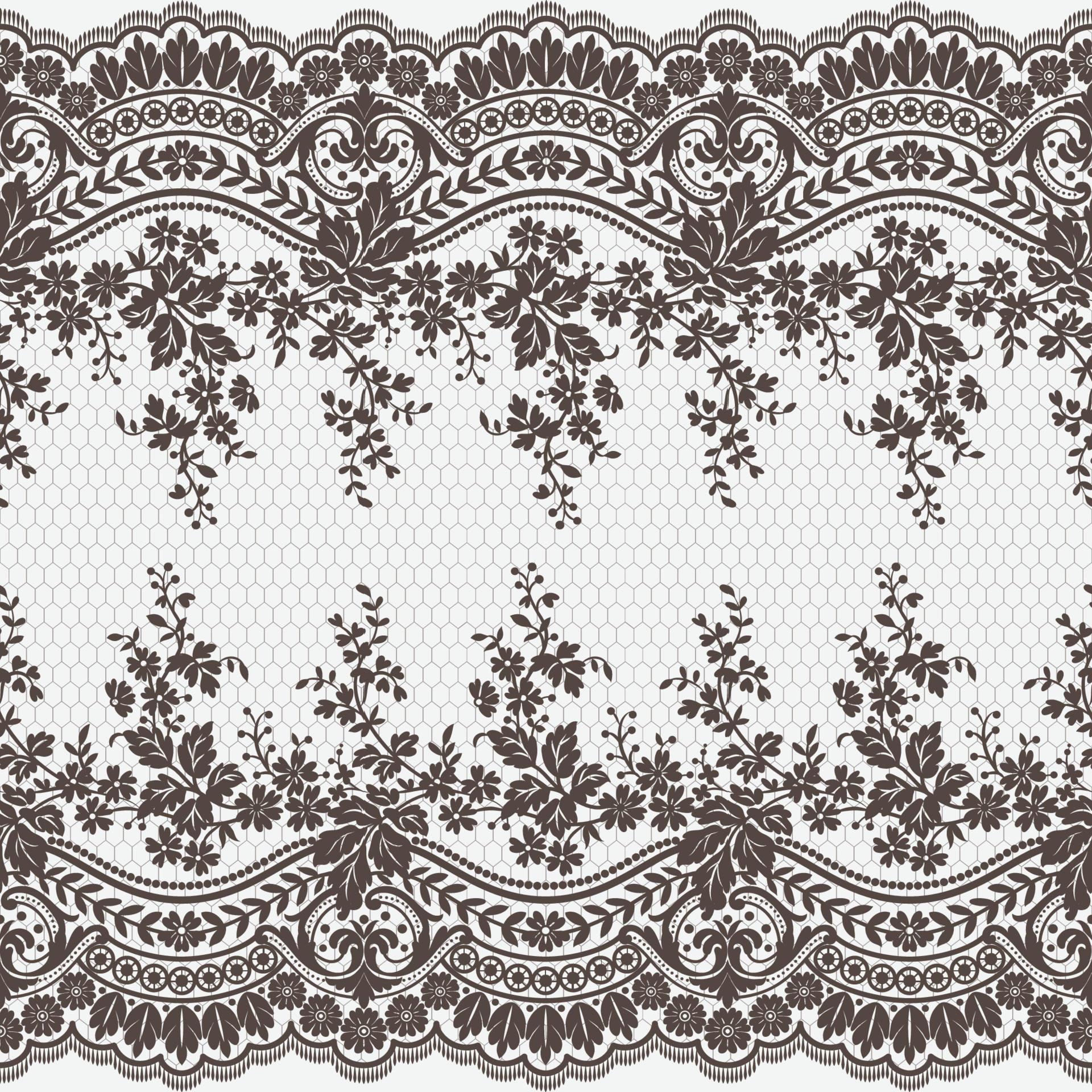Abstract seamless lace pattern with flowers 6487884 Vector Art at Vecteezy