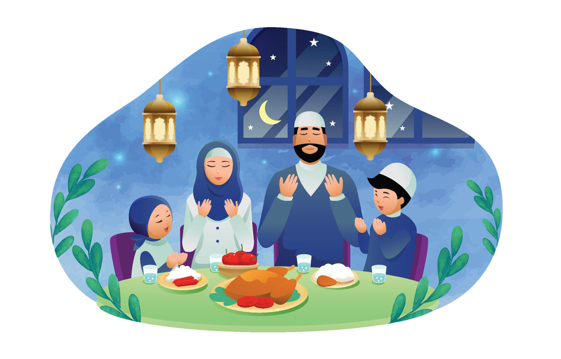Ramadan Iftar Vector Art, Icons, and Graphics for Free Download Ramadan Iftar Vector Art, Icons, and Graphics for Free Download