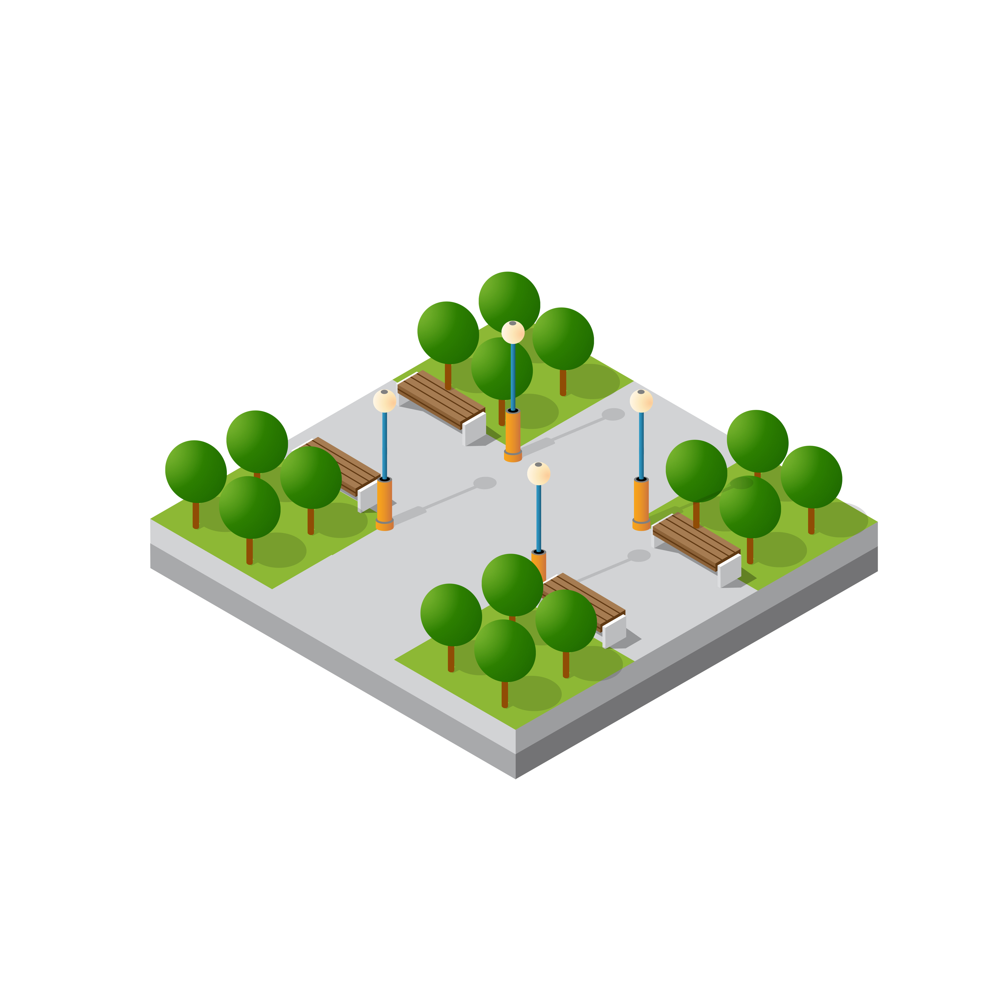 Isometric module block 6506081 Vector Art at Vecteezy
