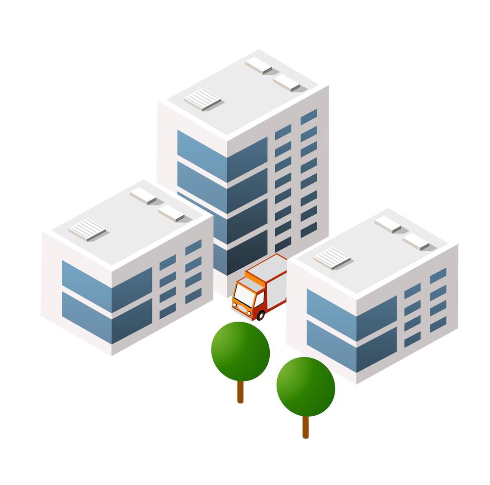 Isometric 3d module block 6506264 Vector Art at Vecteezy