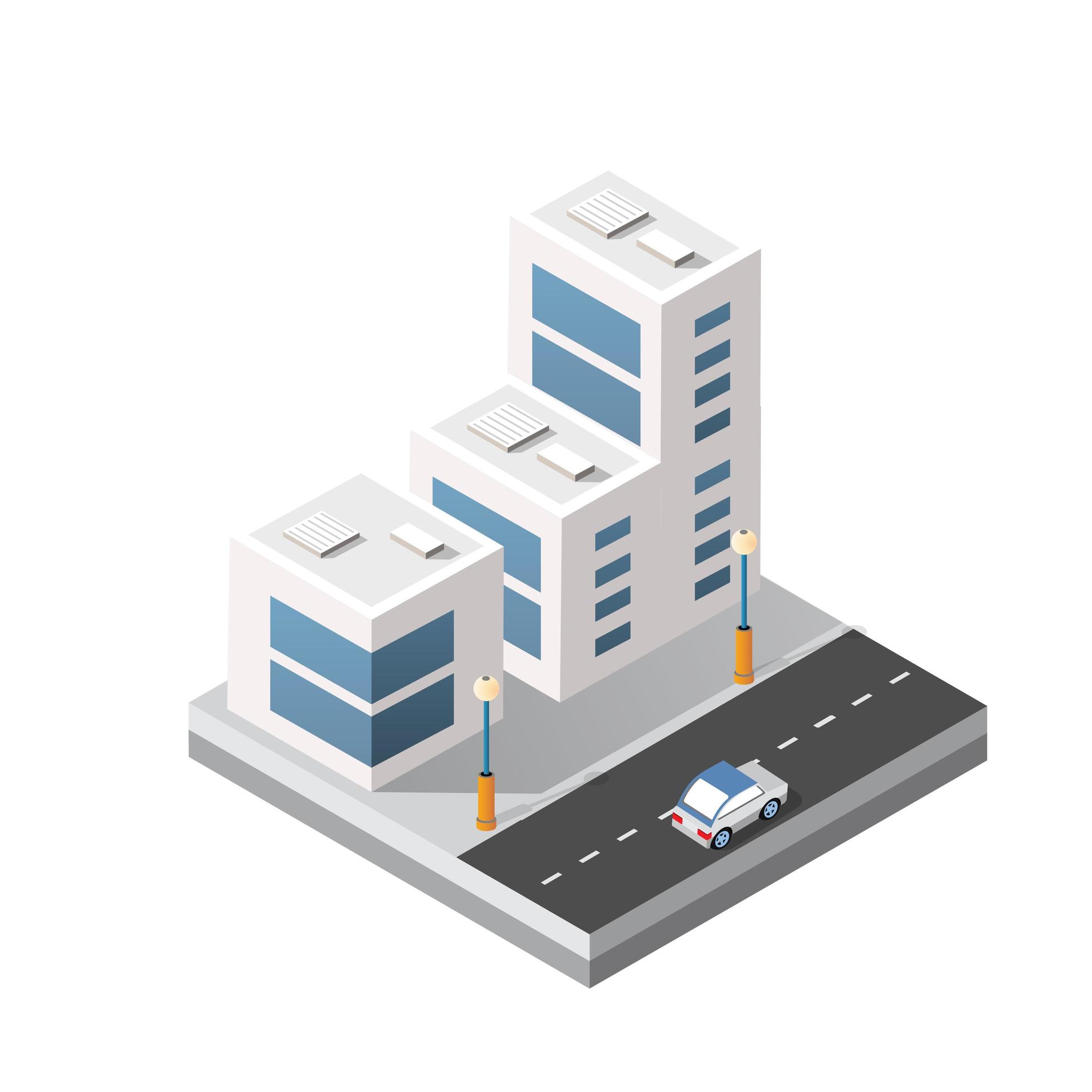 Isometric 3d module block 6506278 Vector Art at Vecteezy