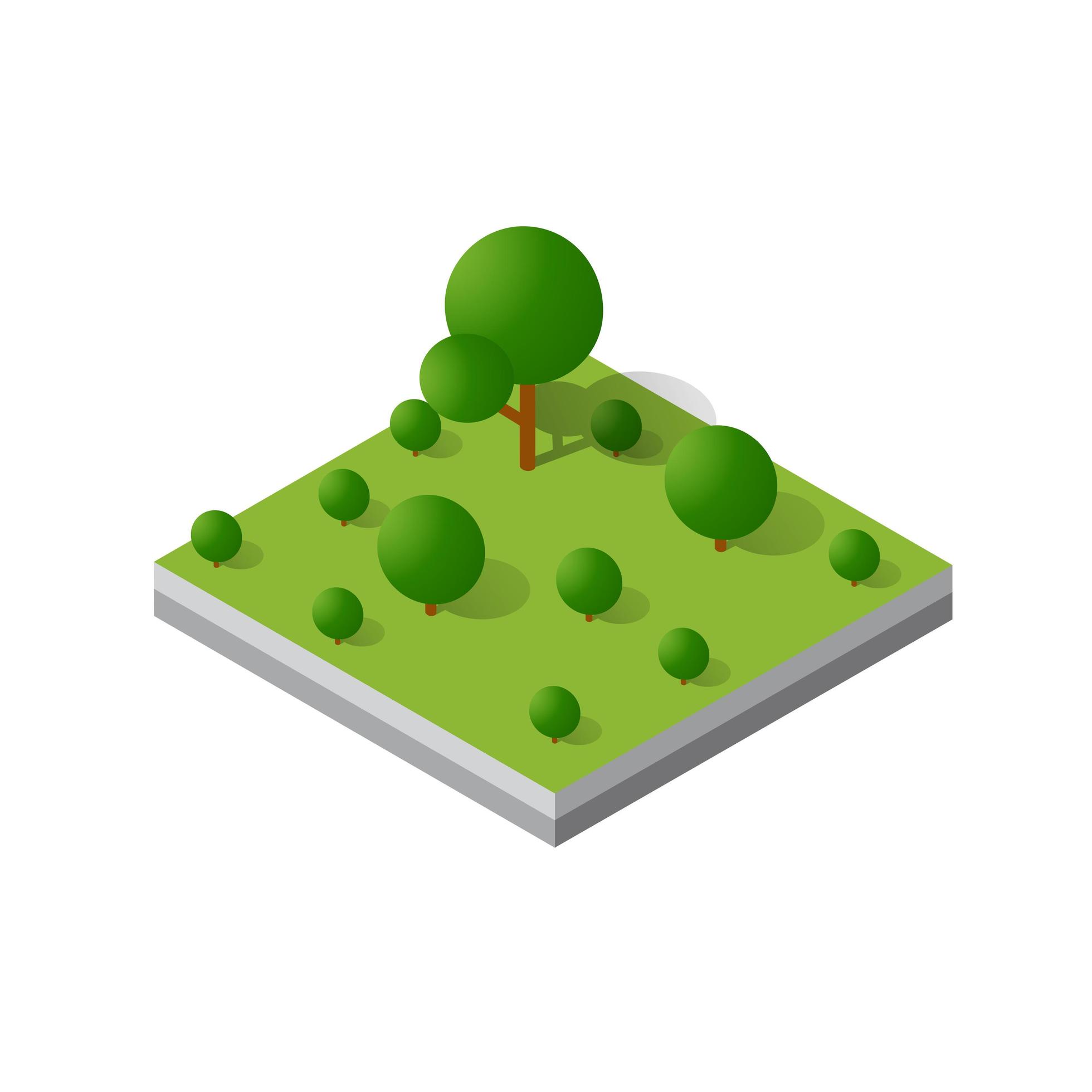 Isometric 3d module block district part 6506297 Vector Art at Vecteezy