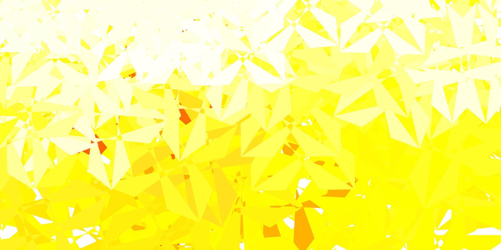 Light Orange Vector Abstract Triangle Pattern 6512276 Vector Art At Vecteezy