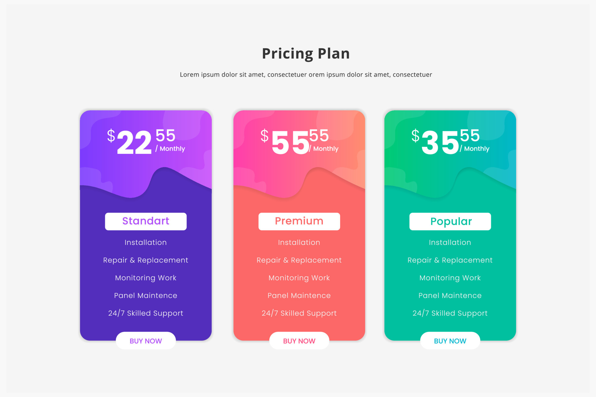 Price table concept in realistic vector design. Web ui element ... Price table concept in realistic vector design. Web ui element ...